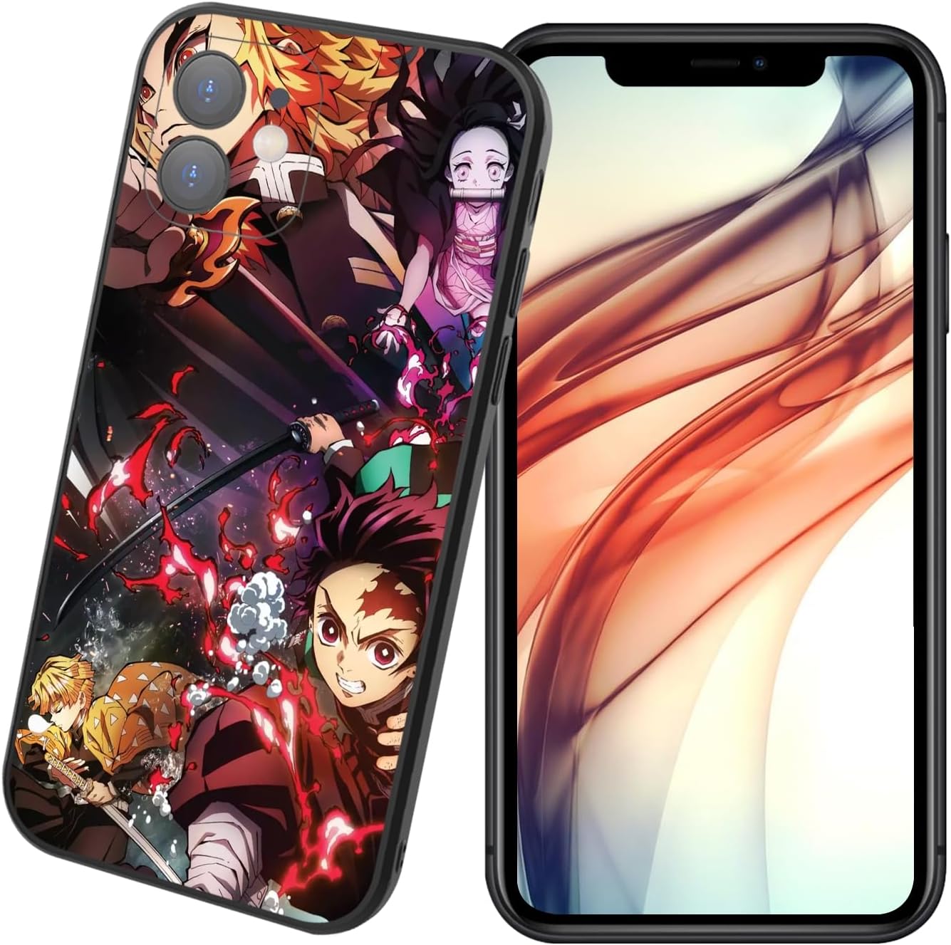 Amazon.com: Anime Cartoon Samurai Sword Warrior Phone Cover, Exquisite ...