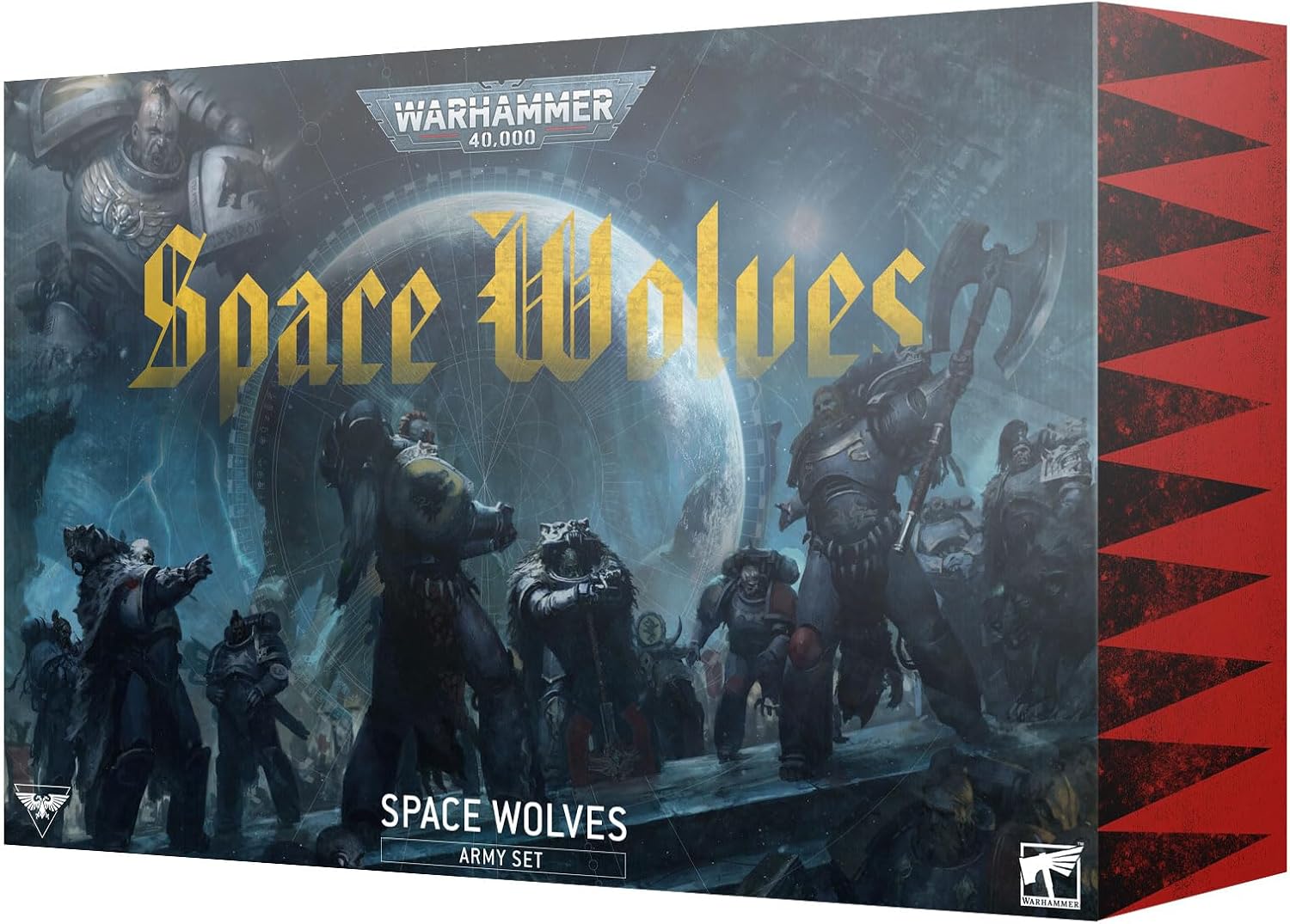Amazon.com: Games Workshop - Warhammer 40,000 - Space Wolves: Army ...