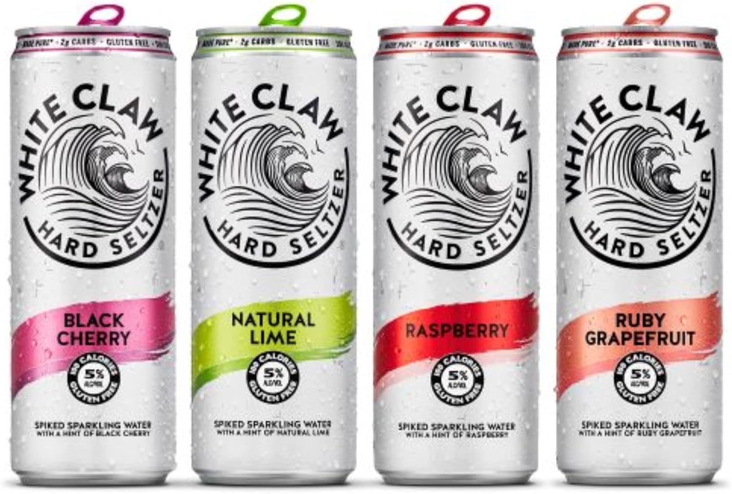 White Claw Paquete variado, 12 onzas (paquete de 12) 5% ABV – Yaxa Colombia