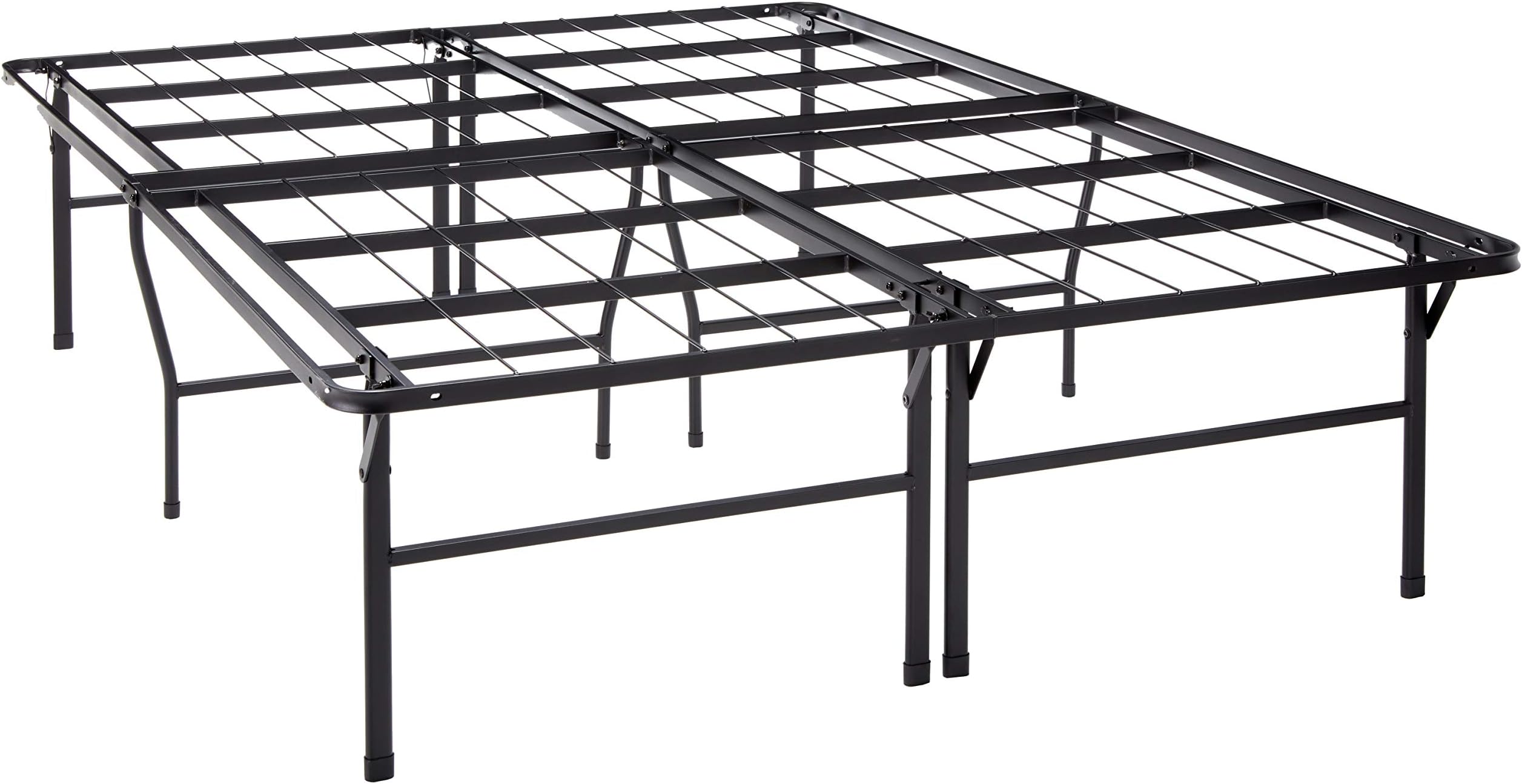 Amazon.com: ZIYOO Full Size Folding Bed Frame, 16 Inch High Heavy Duty ...