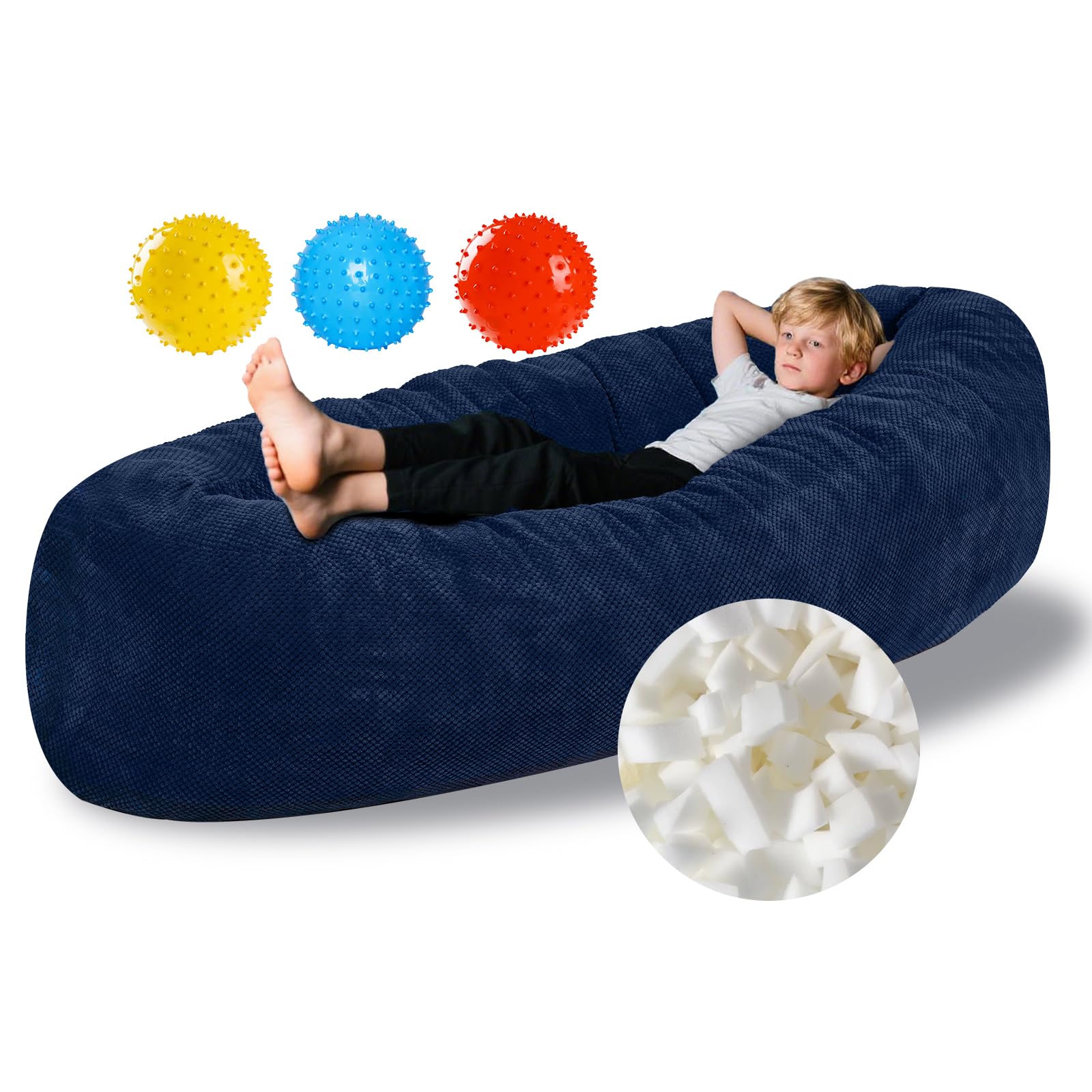 Snapklik.com : HAHASOLE Sensory Chair For Autistic Children - Foam ...