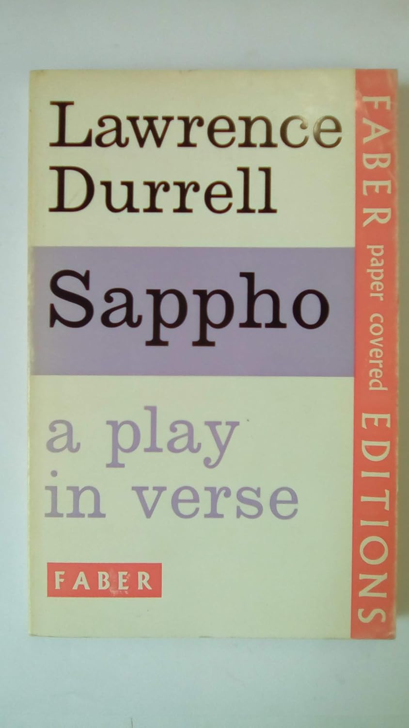 Sappho: A Play in Verse: Durrell, Lawrence: 9780571081615: Amazon.com ...