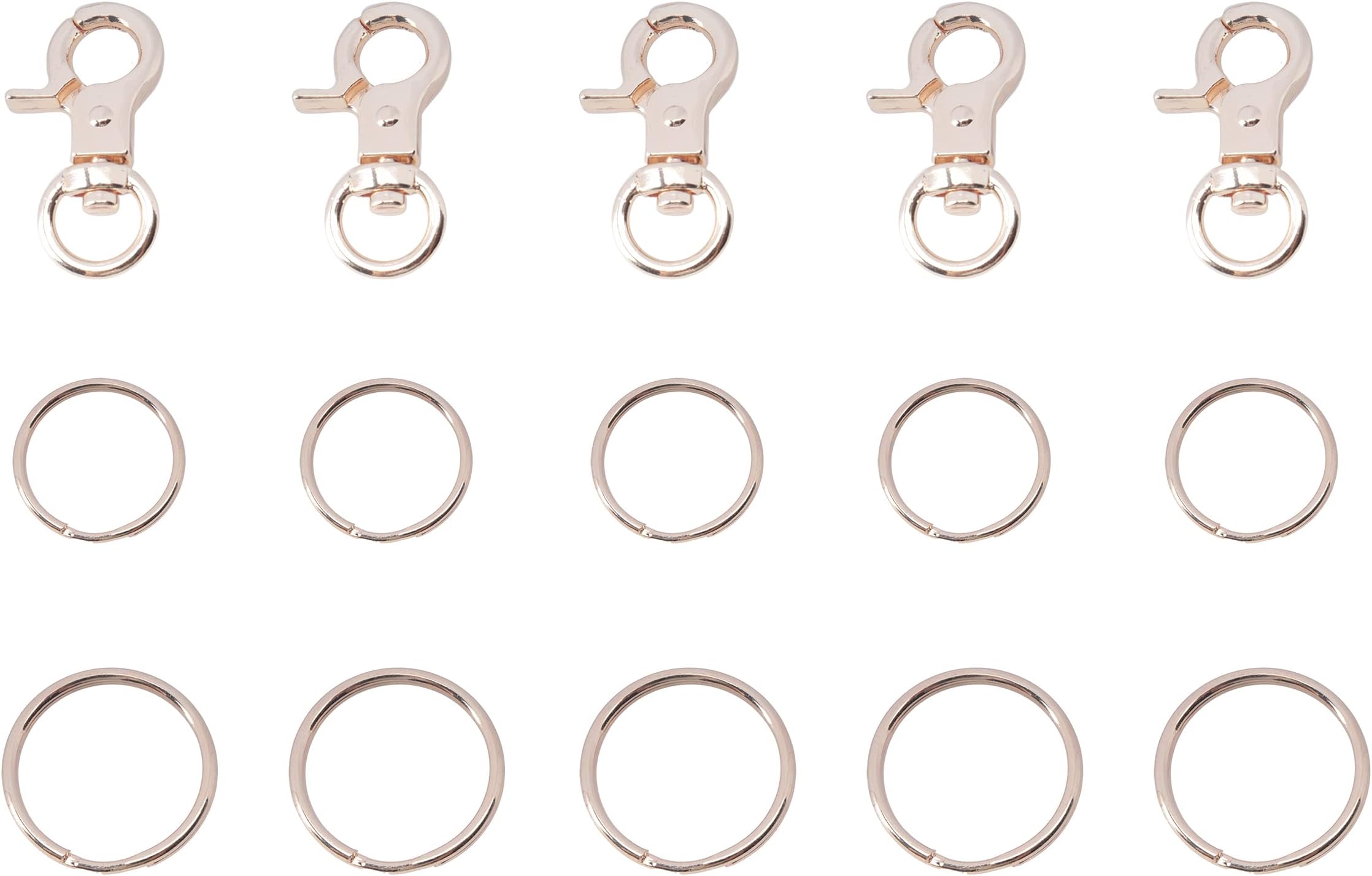 Amazon.com: Dog Tag Clips Penta Angel 4Pcs Pet ID Name Tag Buckle Clips ...