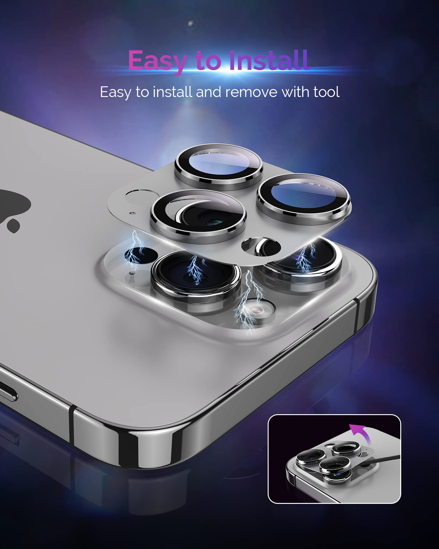 Snapklik.com : For iPhone 14 Pro/iPhone 14 Pro Max Camera Lens ...