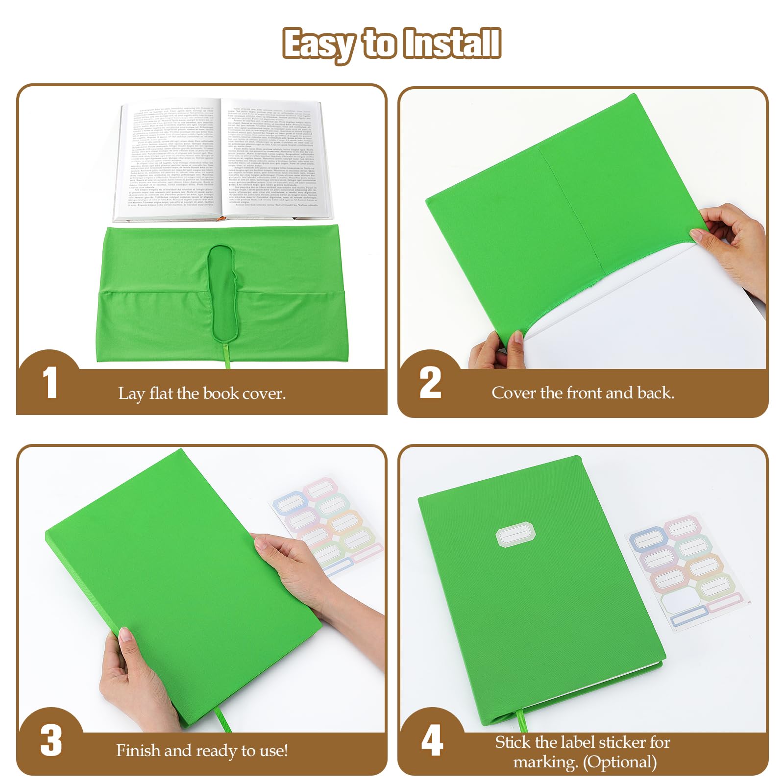 Snapklik.com : Book Cover,Stretchable Book Cover, Reusable Jumbo Book ...