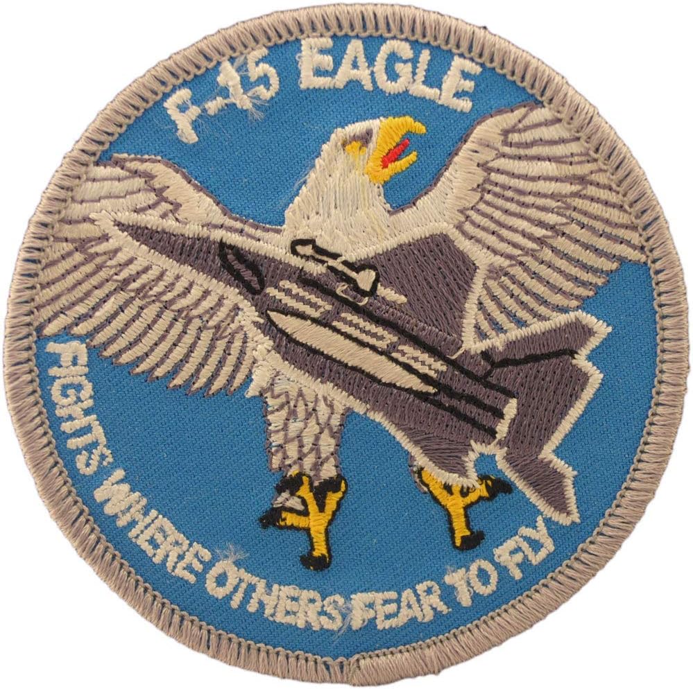 Amazon.com: United States Air Force USAF F-15 Eagle Embroidered Patch ...