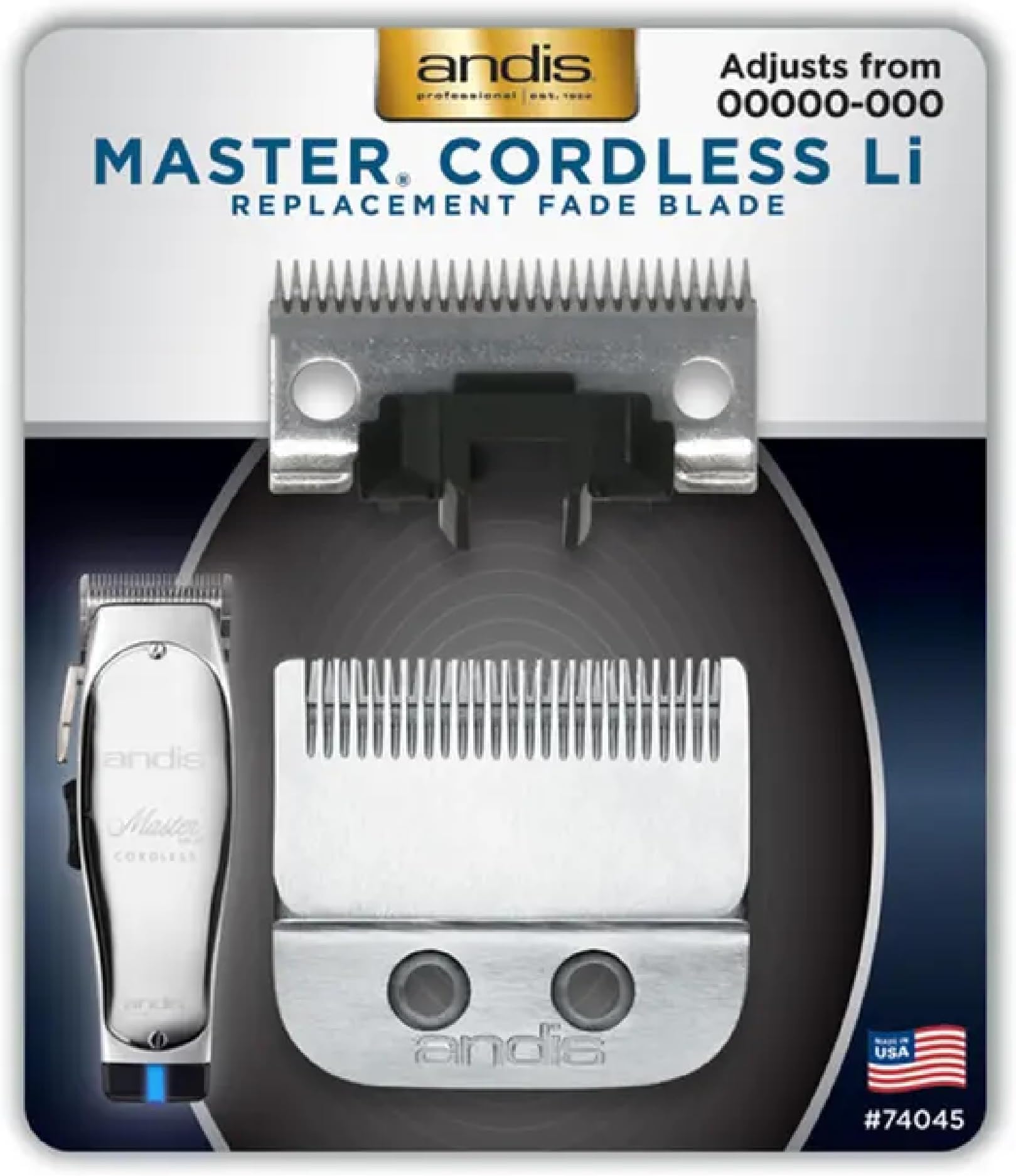 Amazon.com: Andis Master Cordless Lithium Ion Clipper with Classic ...