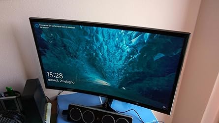 Samsung Monitor CF39 (‎C24F396), Curvo (1800R) , 24", 1920x1080 (Full ...