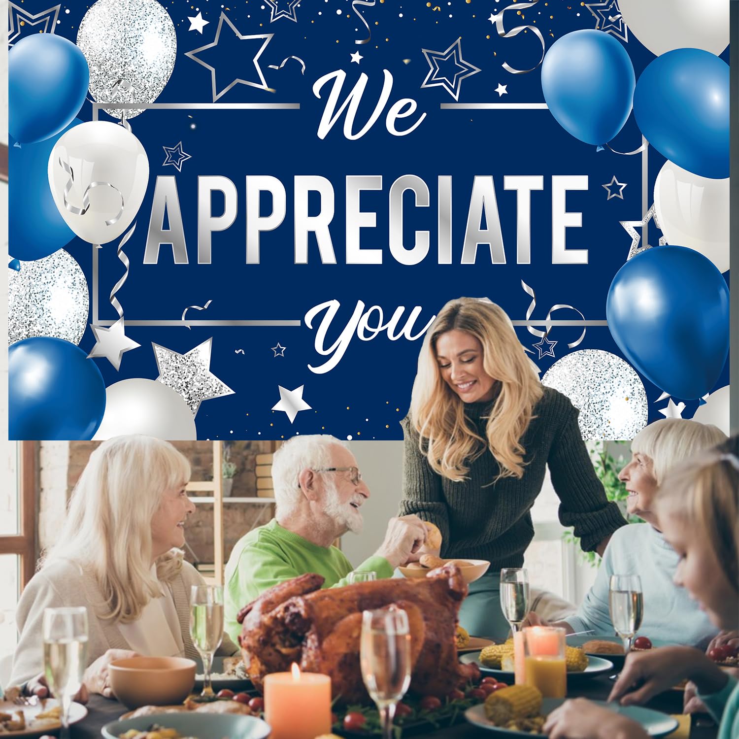 Snapklik.com : We Appreciate You Banner Backdrop, Appreciation Party ...