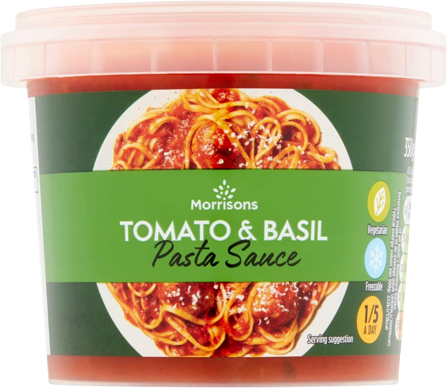 Morrisons Kitchen Italian Tomato & Basil Pasta Sauce : Amazon.co.uk ...