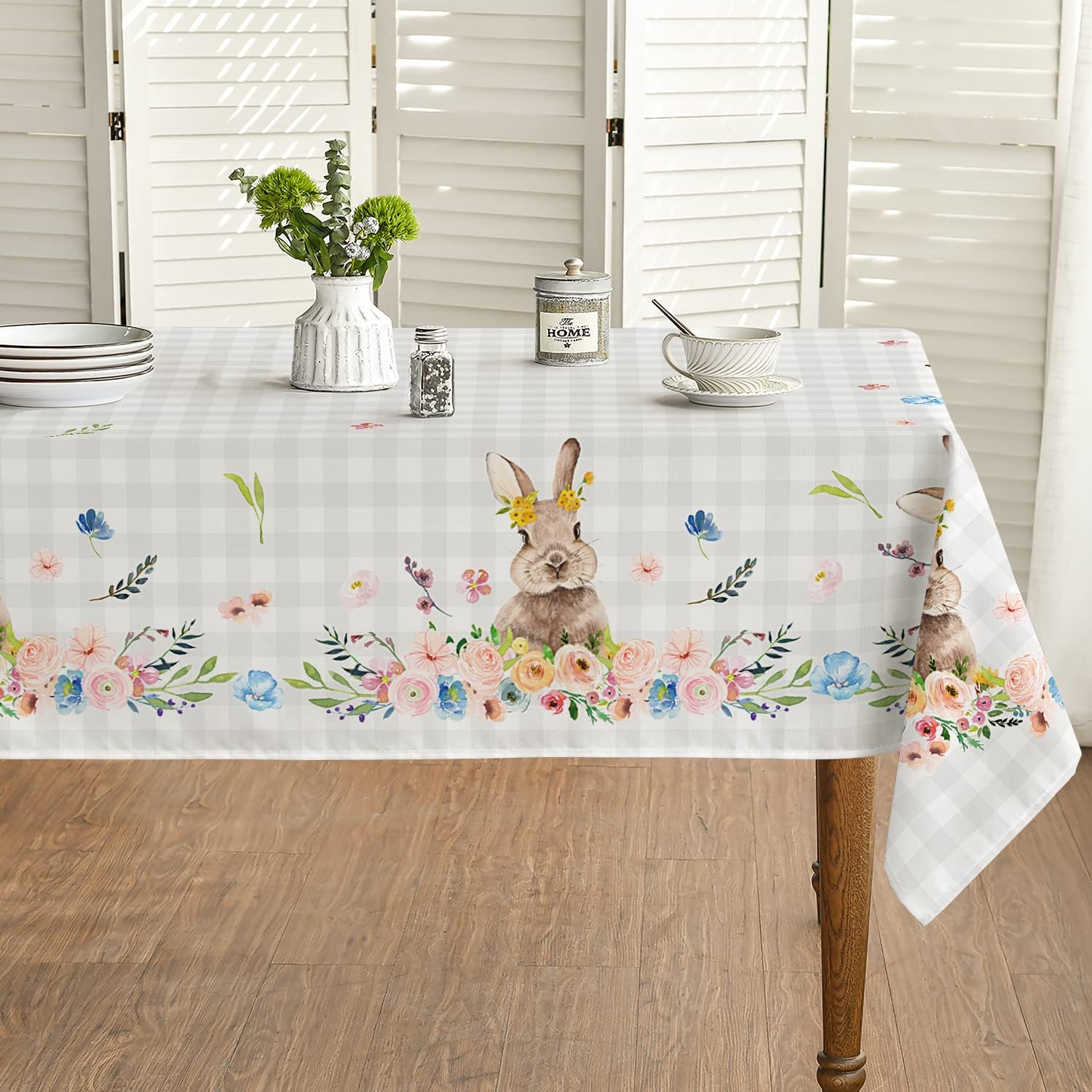 Amazon.com: Horaldaily Easter Tablecloth 60x120 Inch Rectangular ...