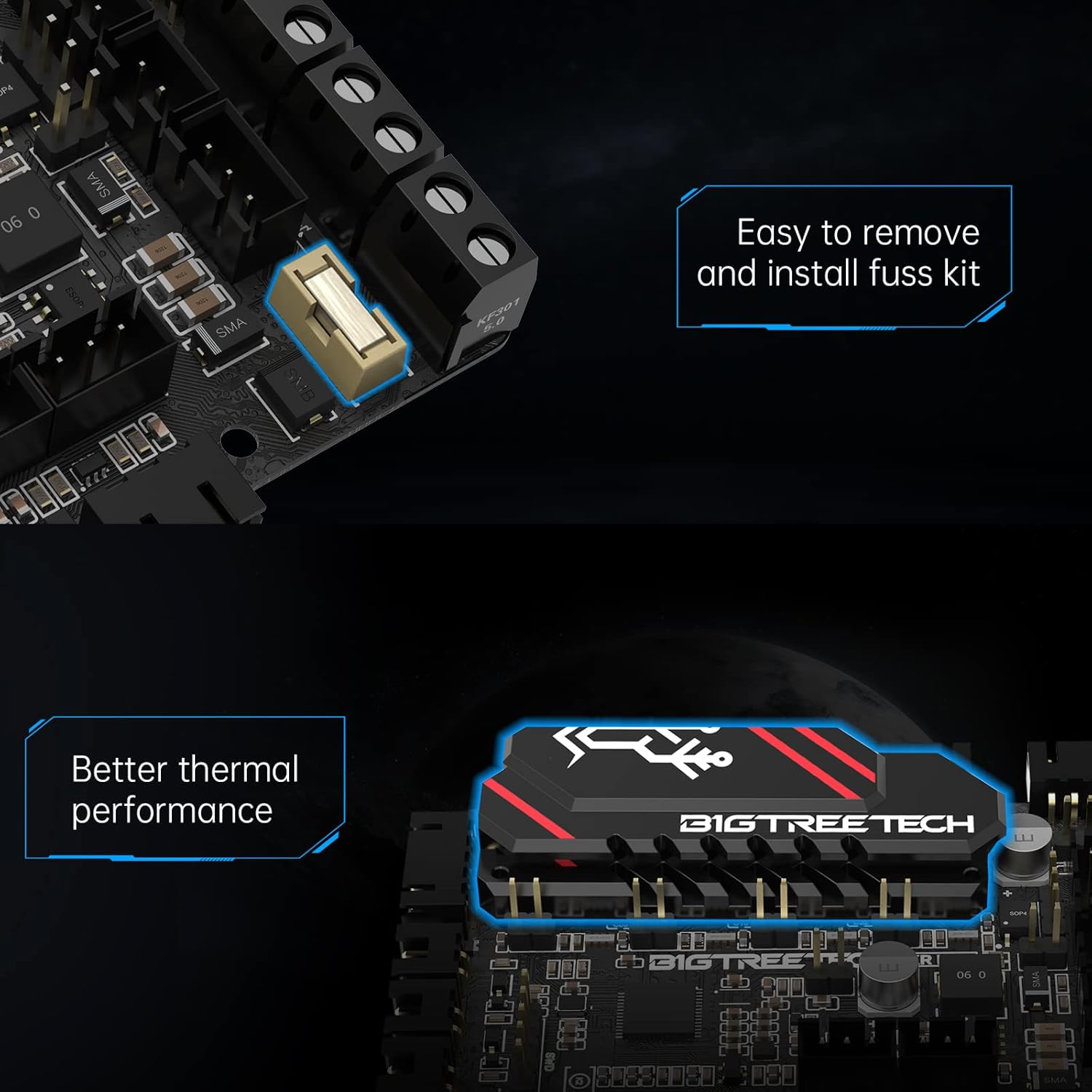 Buy BIGTREETECH SKR PICO V1.0 Control Board: Mini Controller Board with ...