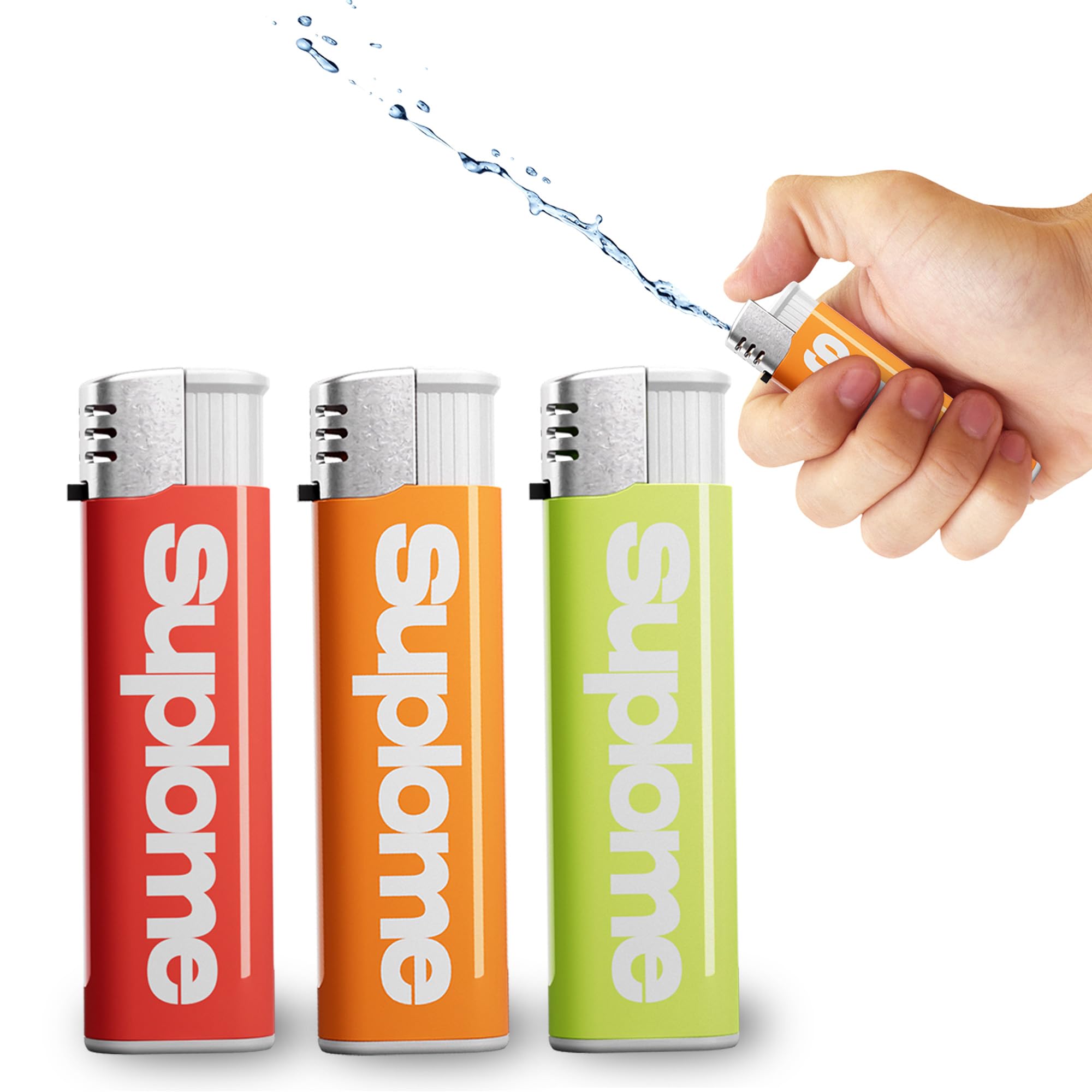 Amazon.com: 3PCS Prank Lighter Water Squirt, Lighter-Shaped Water ...