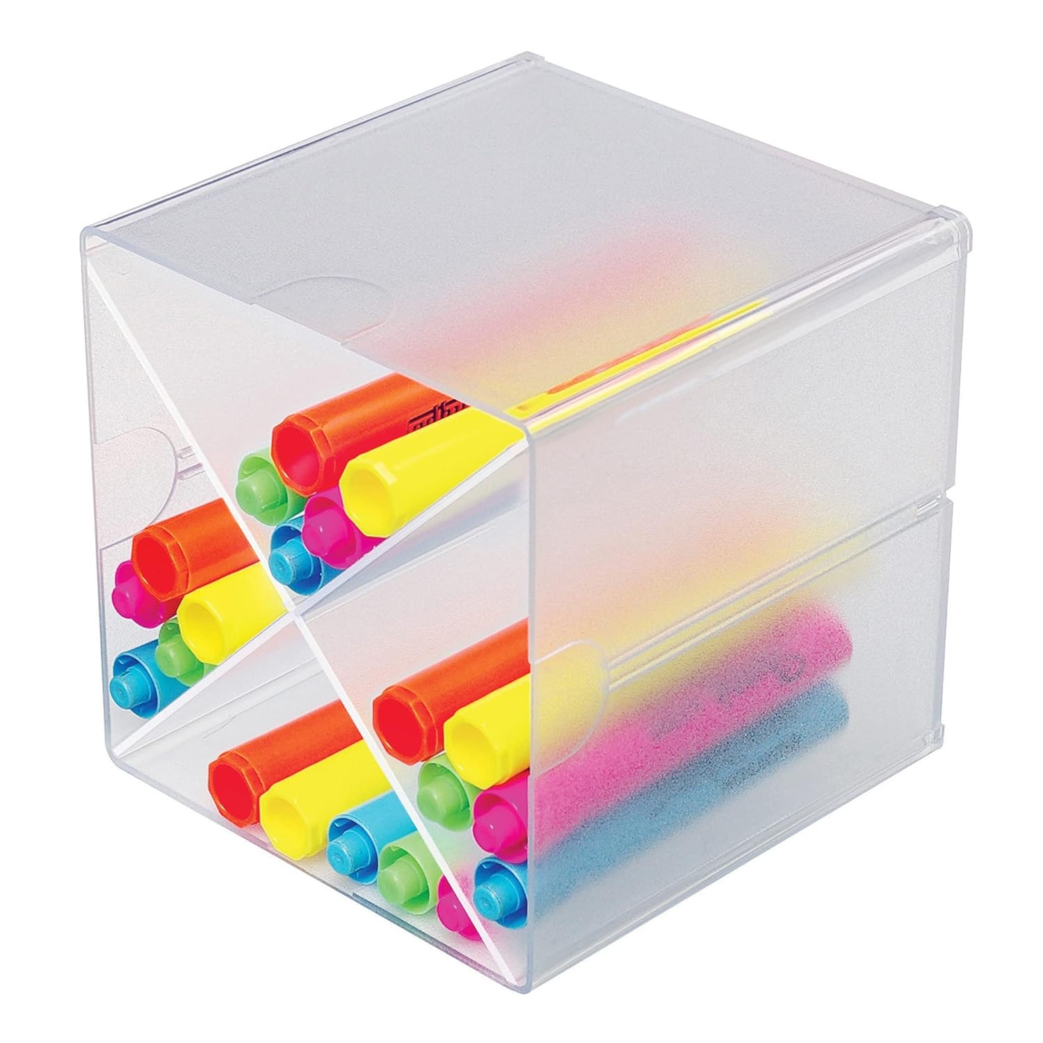 Amazon.com: Deflecto Stackable Cube Organizer, 6 inch x 6 inch : Office ...