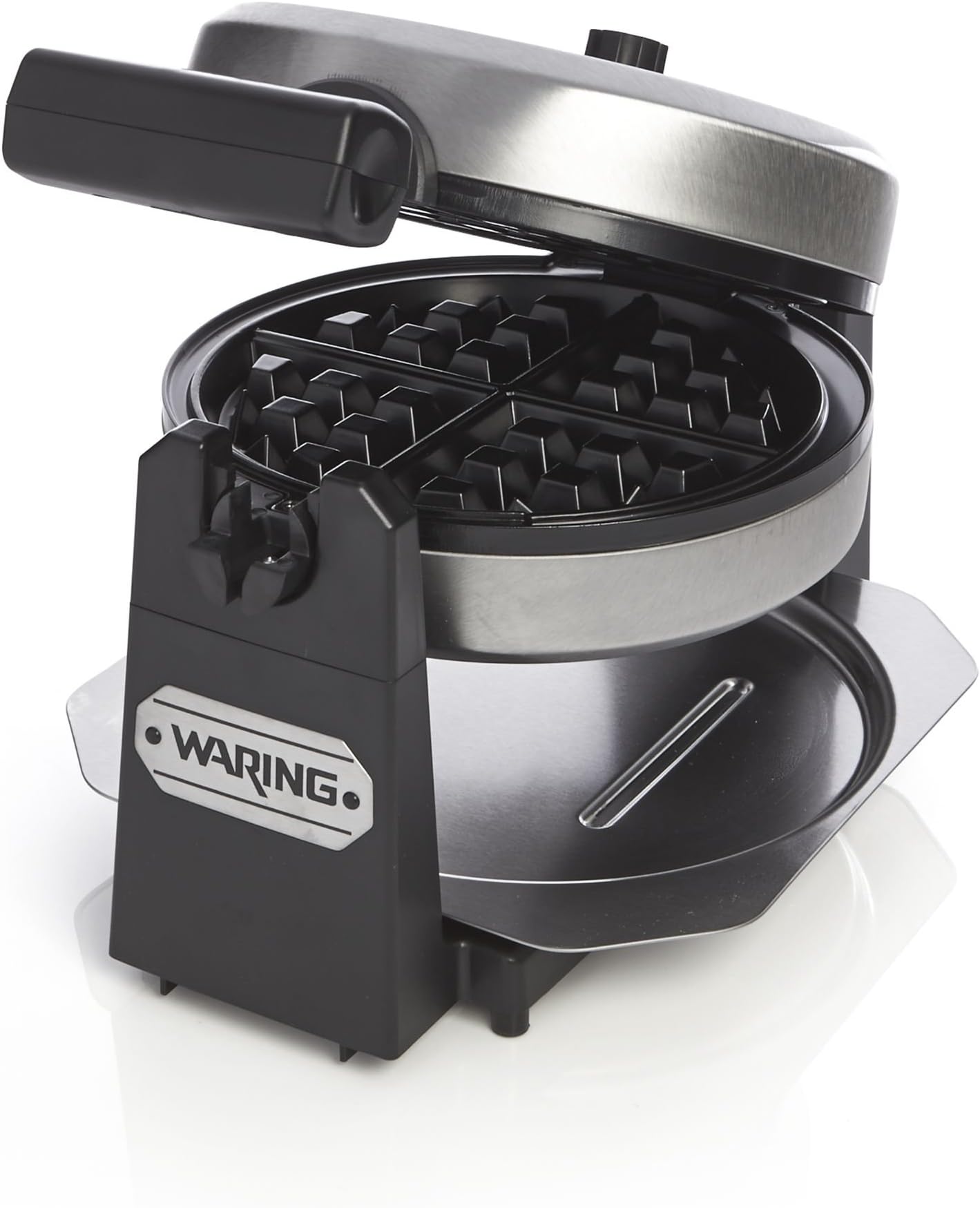 Amazon.com: Waring Pro WMK200 Belgian Waffle Maker, Stainless Steel ...