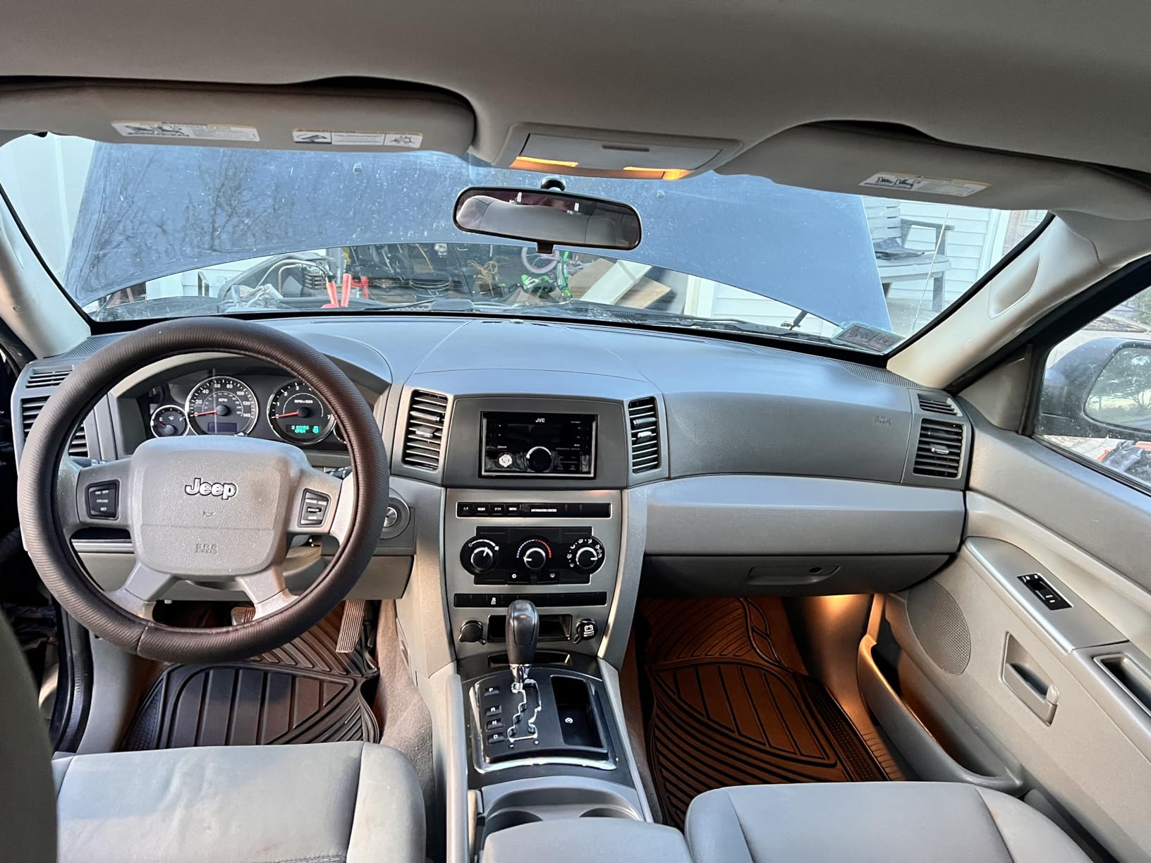 Amazon.com: Custom Install Parts Double Din Navigation Radio Bezel Dash ...