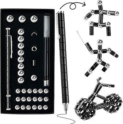 Amazon.com: Fidget Pen Toys For Ages 8-13 - Magnetic Pen Magnets For ...