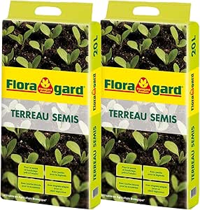 Floragard Terreau Plantes aromatiques et semis UAB - pour semer ...