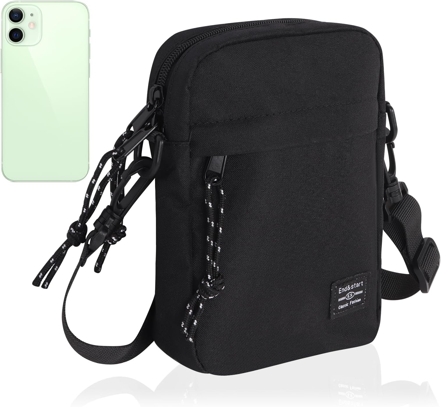 Sac à bandoulière Crossbody petit sac à Messenger Bag,Hommes téléphone ...