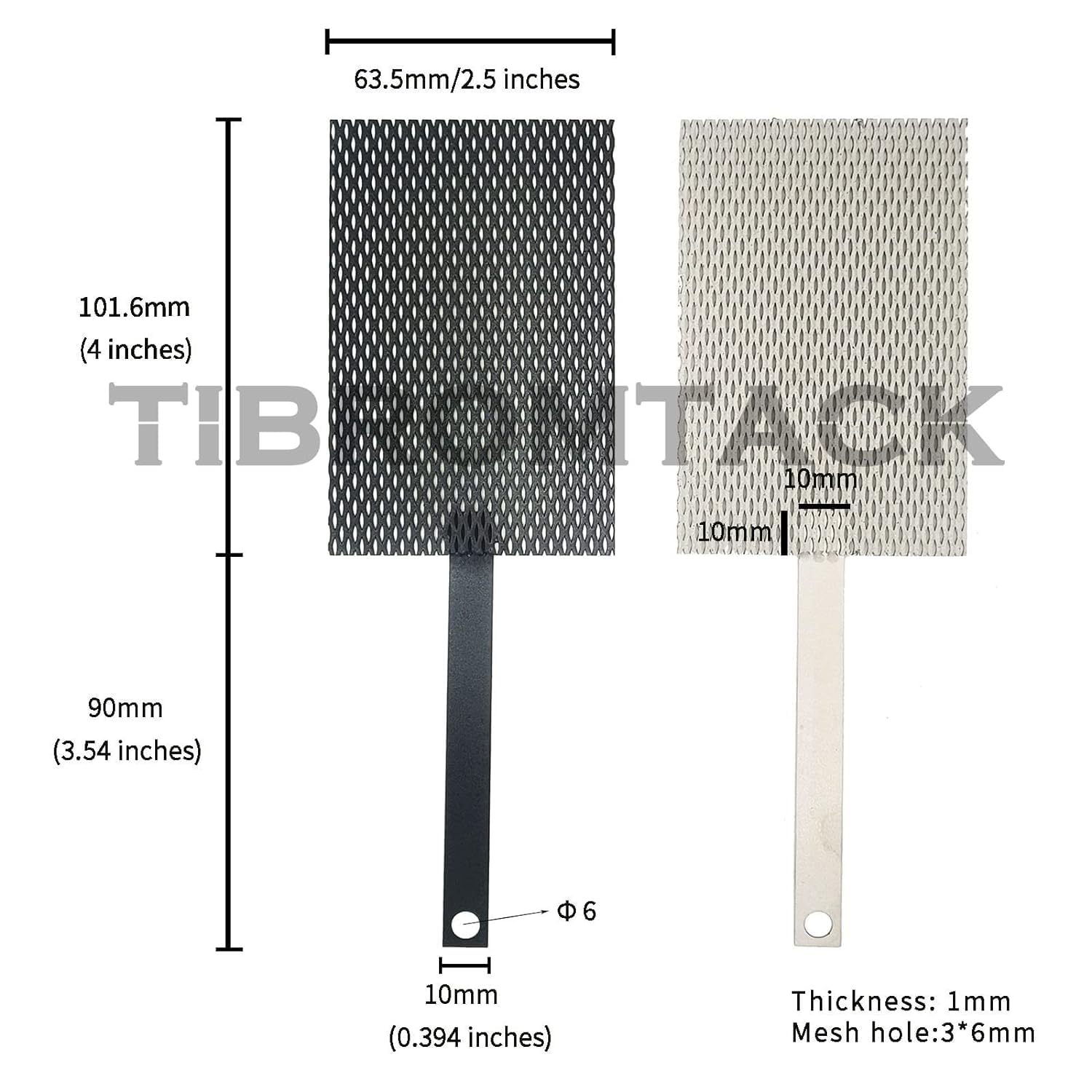 Mmo Anode MMO Ruthenium Iridium Oxide Titanium Anode For Cathodic ...