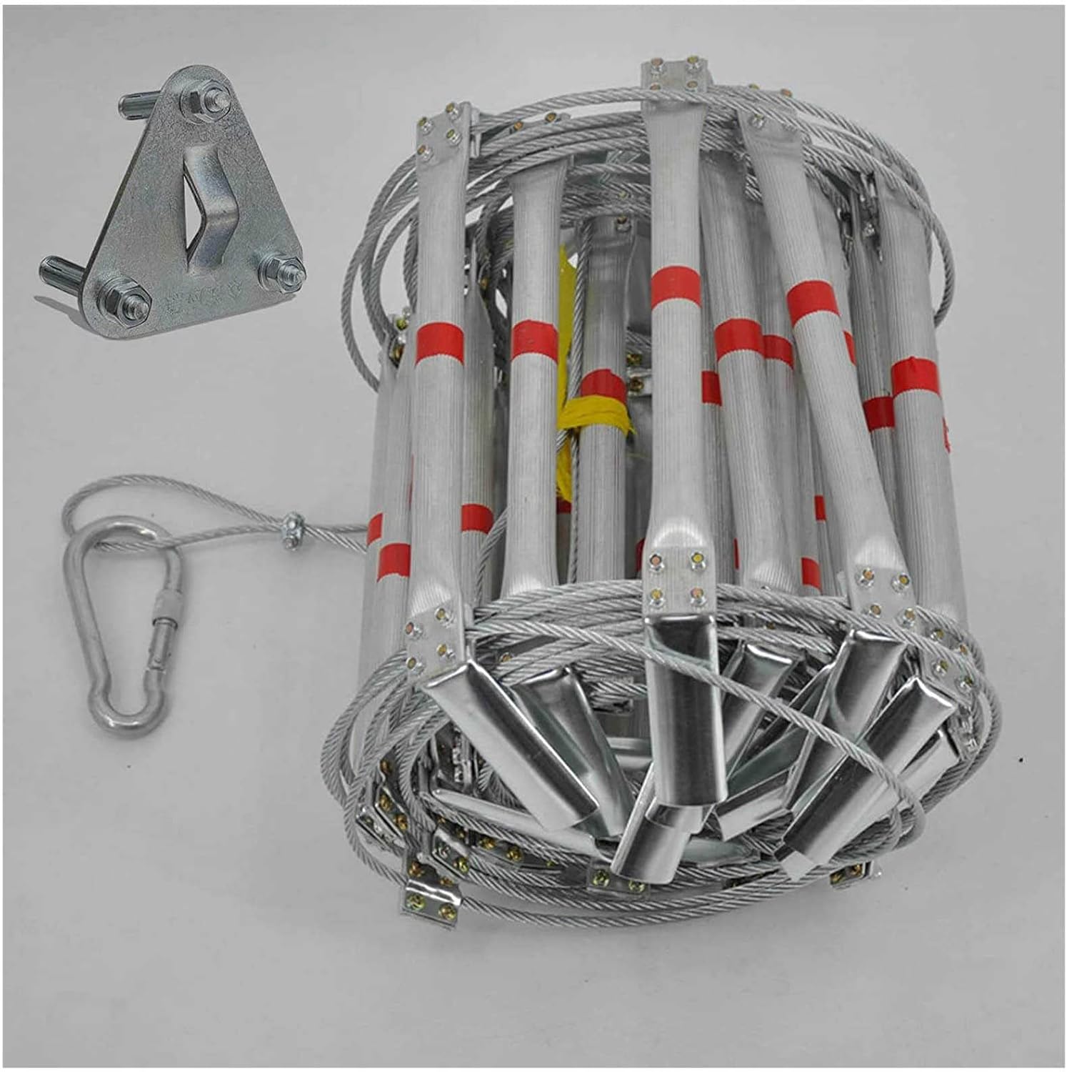 Amazon.com: Fire Rescue Ladder,Telescopic Ladder Multi-Purpose Folding ...