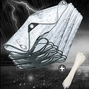 Amazon.co.jp: Tarpaulin Outdoor, 63.0 x 30.3 inches (160 x 770 cm ...