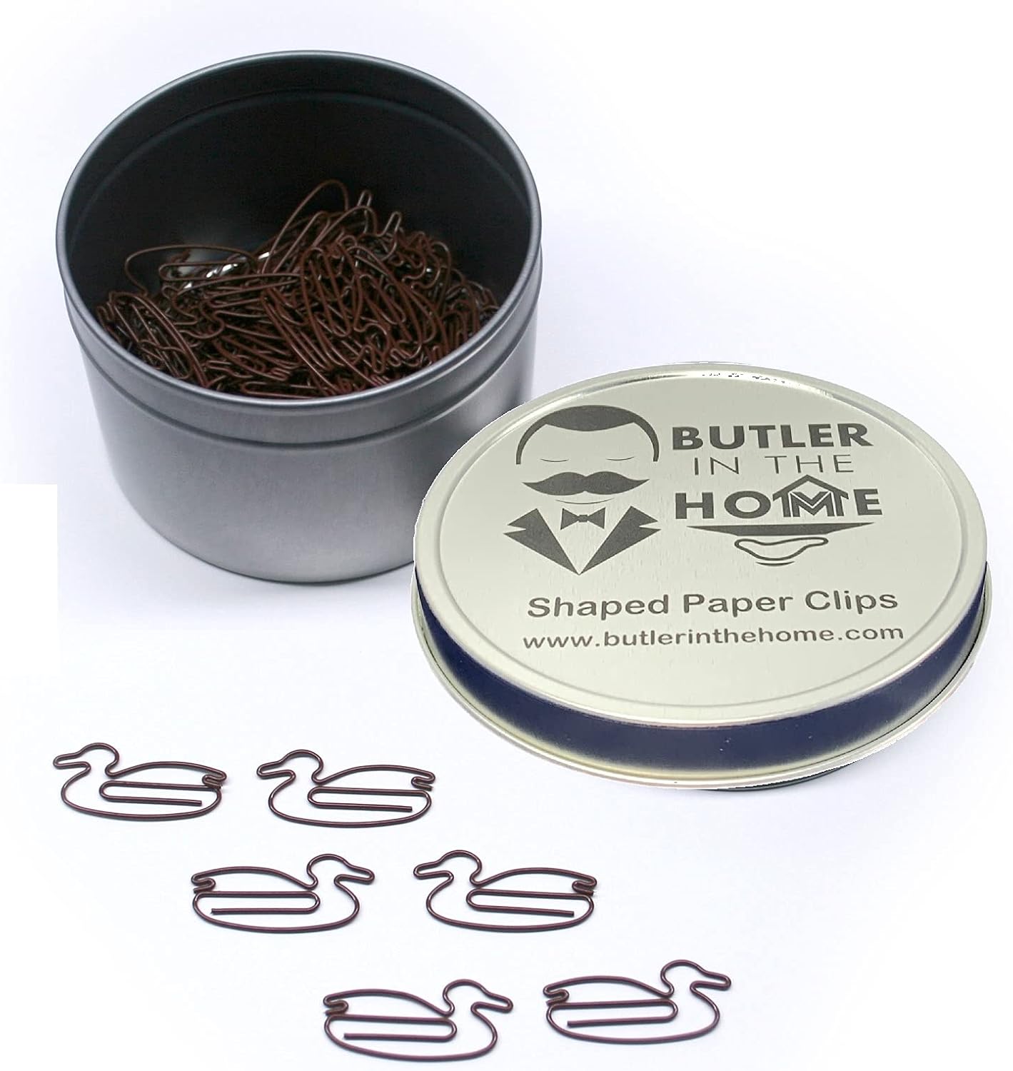 Amazon.com: Butler in the Home Duck Shaped Paper Clips Great for Paper ...