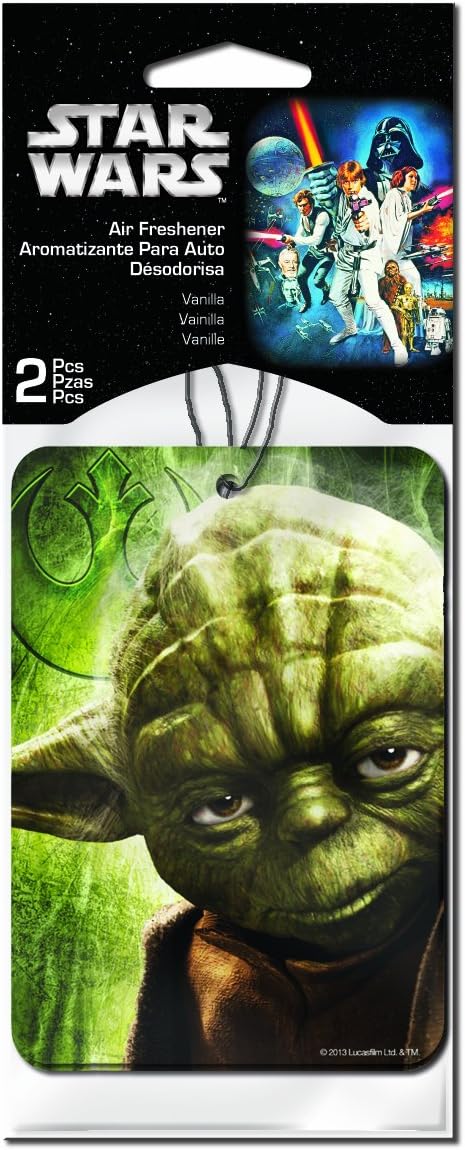 Amazon.com: Plasticolor 005505R01 Star Wars 'Yoda' Air Freshener, (Pack ...