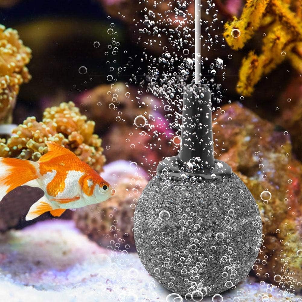 10PCS Air Stone Mineral Bubble Diffuser Airstones Set Calabash Ball ...