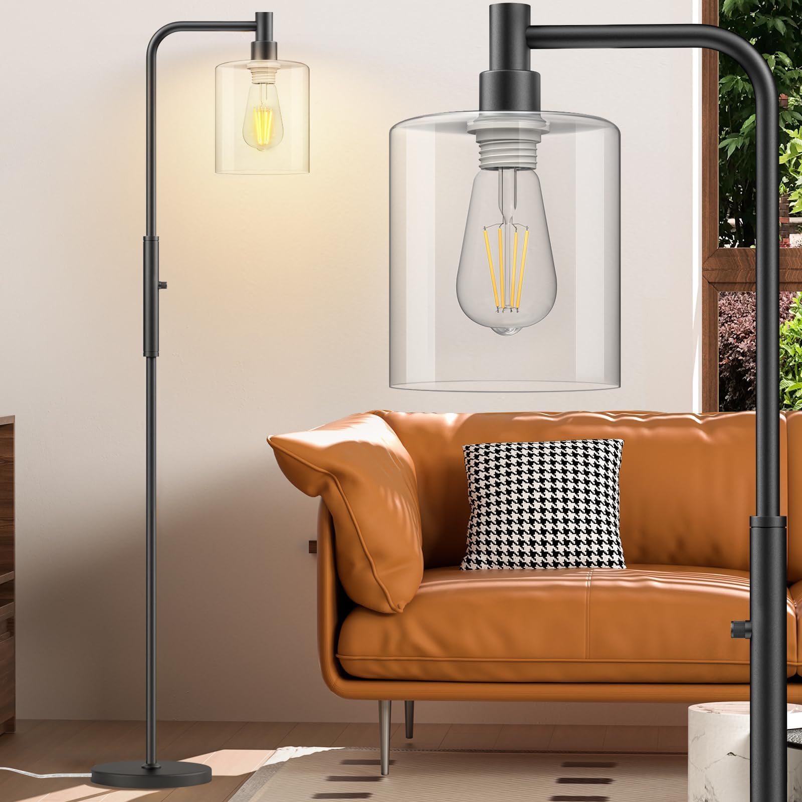 Floor Lamps for Living Room Bright Lighting, Floor Lamp Bedroom with ...