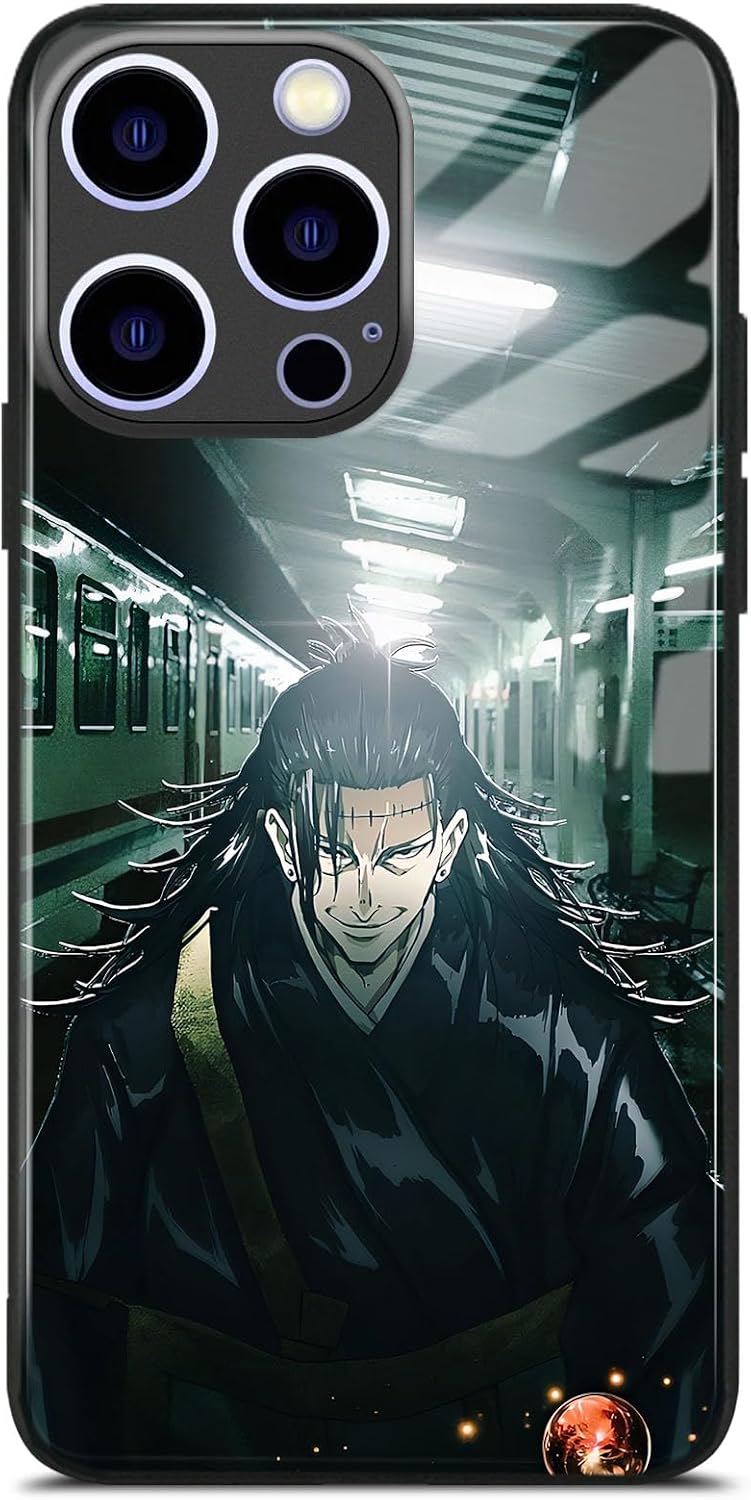 HWLHJJ Kenjaku Suguru Geto JJK Manga Character Black Phone Case ...