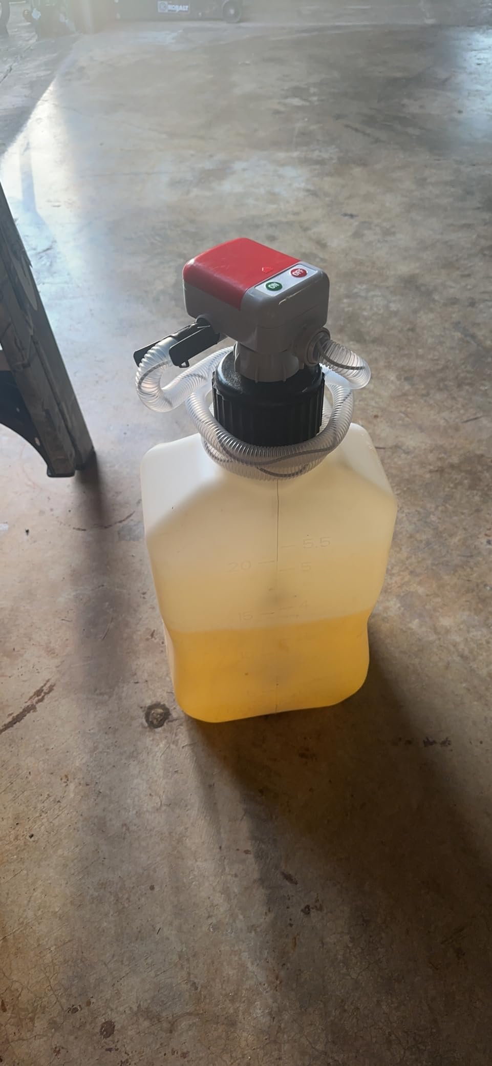 Amazon.com: TERA PUMP [ AUTO-STOP ] Gas Cap Fuel Transfer Pump XL ...