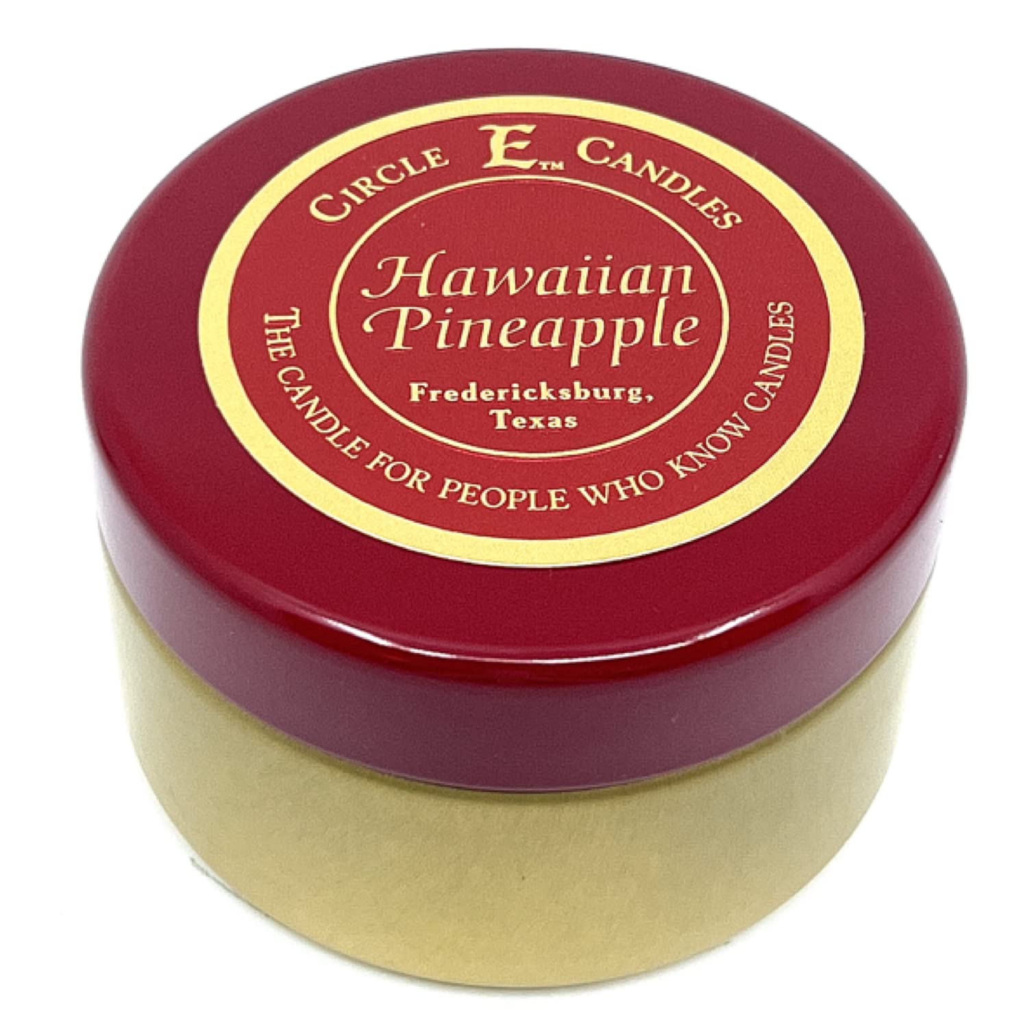 Amazon.com: Circle E Candles, Hawaiian Pineapple Scent, Extra Small ...