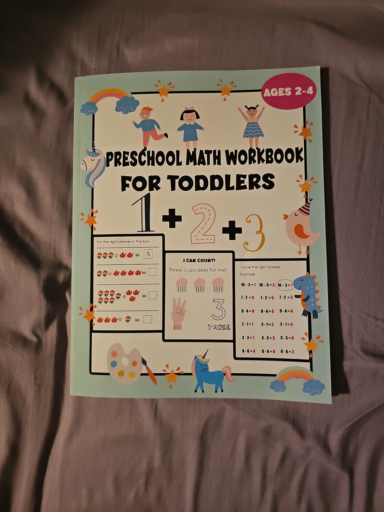 preschool math workbook for toddlers ages 2-4: teach math to ...