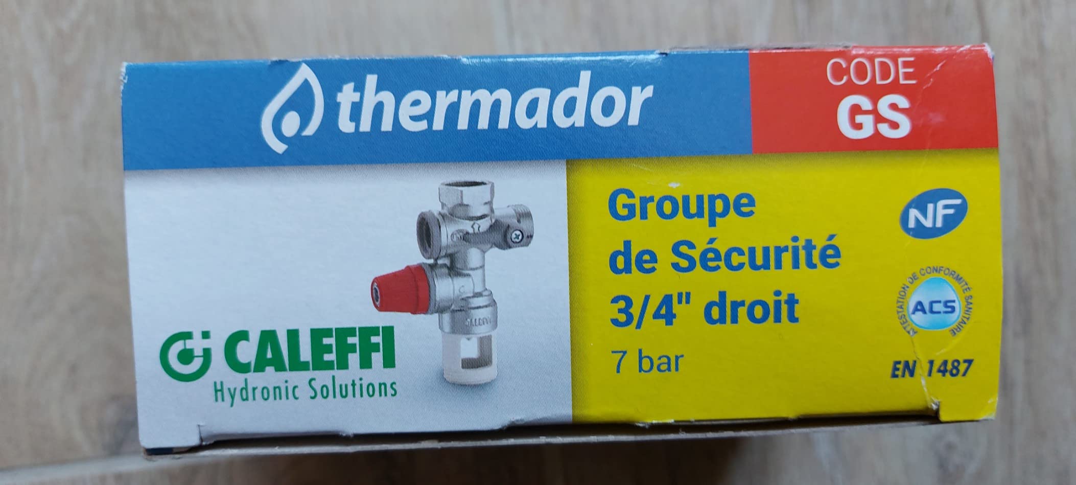 Kit Groupe Sécurité Droit Pour Chauffe Eau Complet/Cumulus/Anti ...