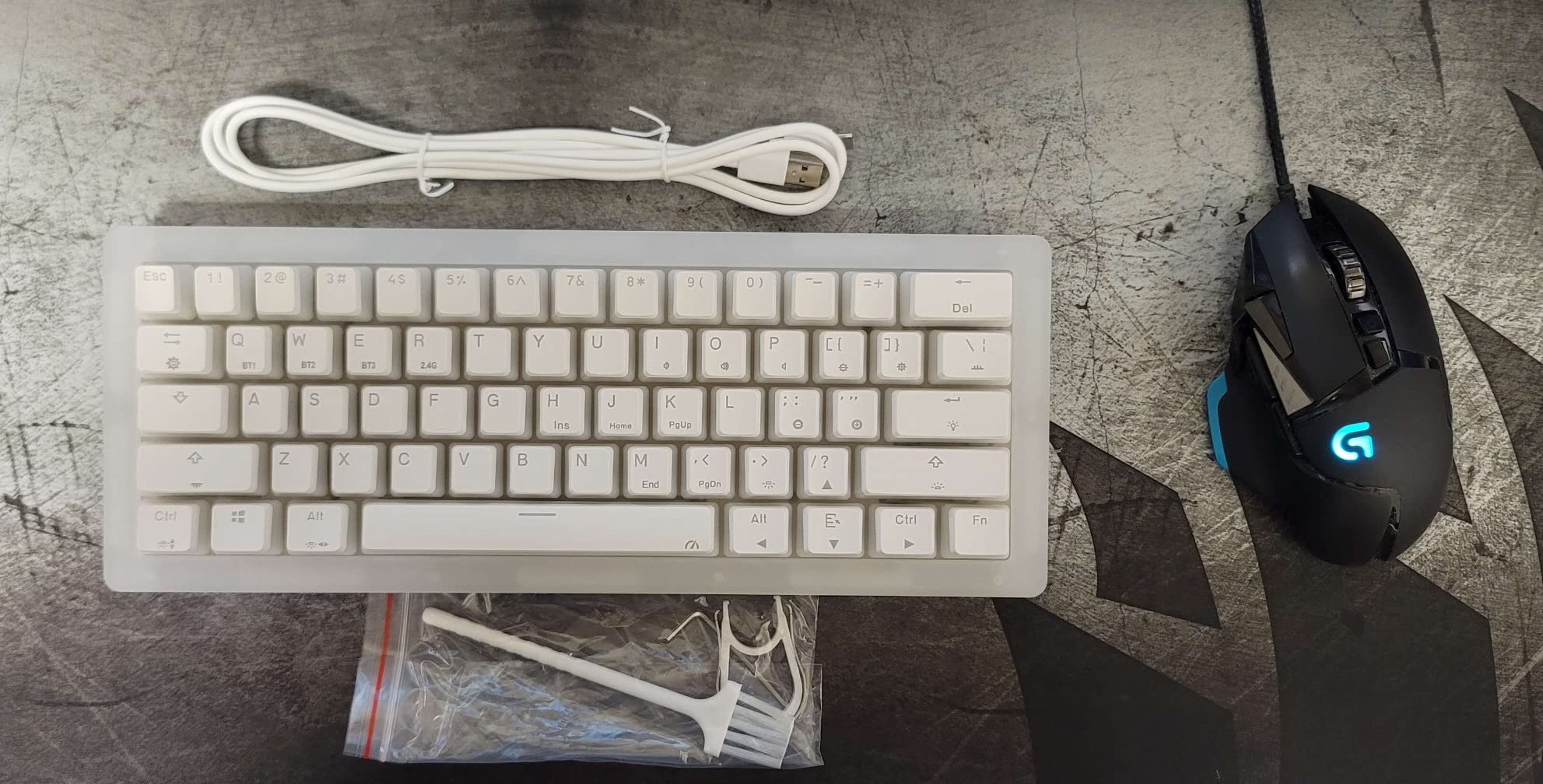 $14/mo - Finance GK GAMAKAY K61 Pro 60% RGB Gasket Mechanical Keyboard ...