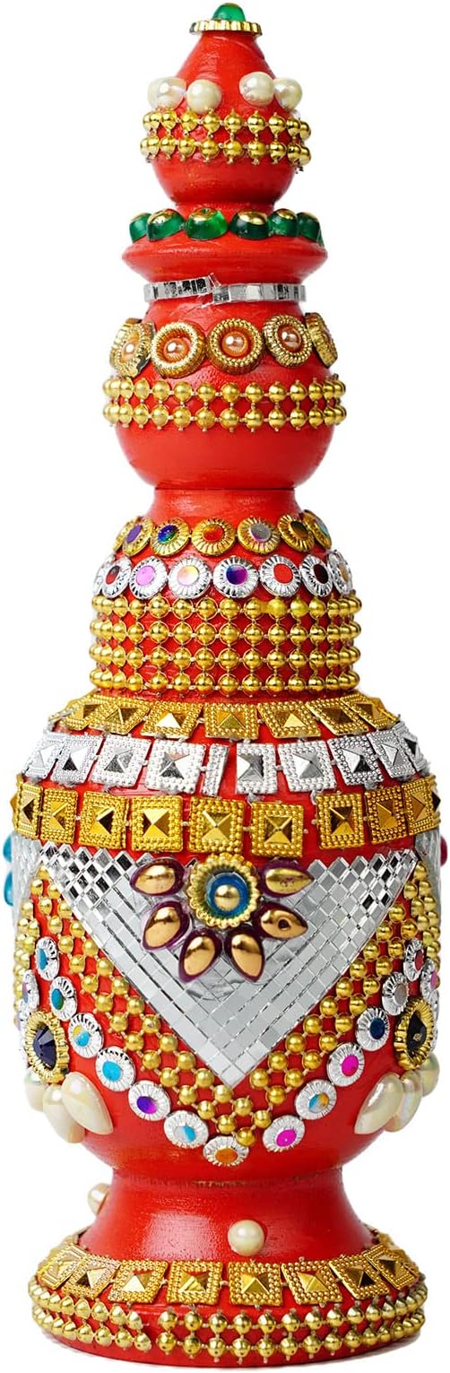 Buy MAYAPURI Gaachh Kouto or Wedding Sindur Box | Wooden Sindoor Dani ...
