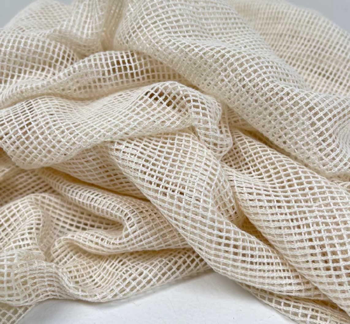 SRP Craft Net Sequins 100% Organic Cotton mesh Fabric is Lightweight ...