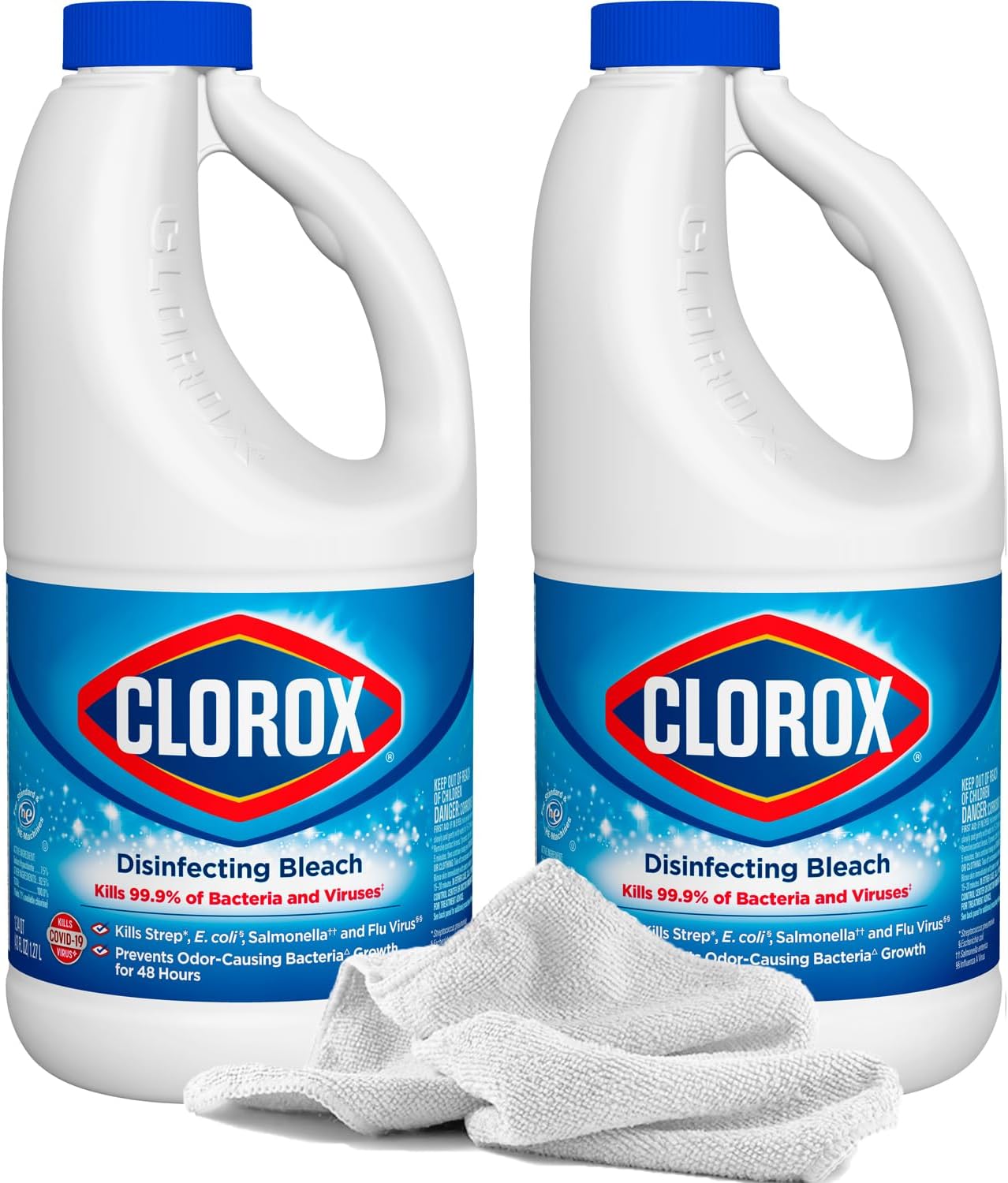Amazon.com: Clorox Disinfecting Bleach, Concentrated Formula, Regular ...