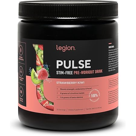 Amazon.com: Legion Pulse Pre Workout Supplement - All Natural Nitric ...