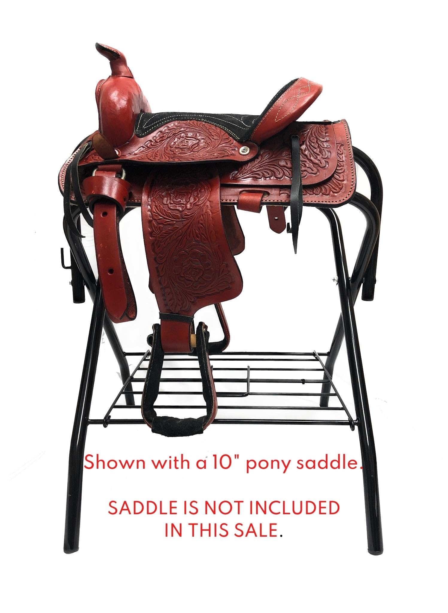 Snapklik.com : Pony/Miniature Horse/Childs Saddle Freestanding Portable ...