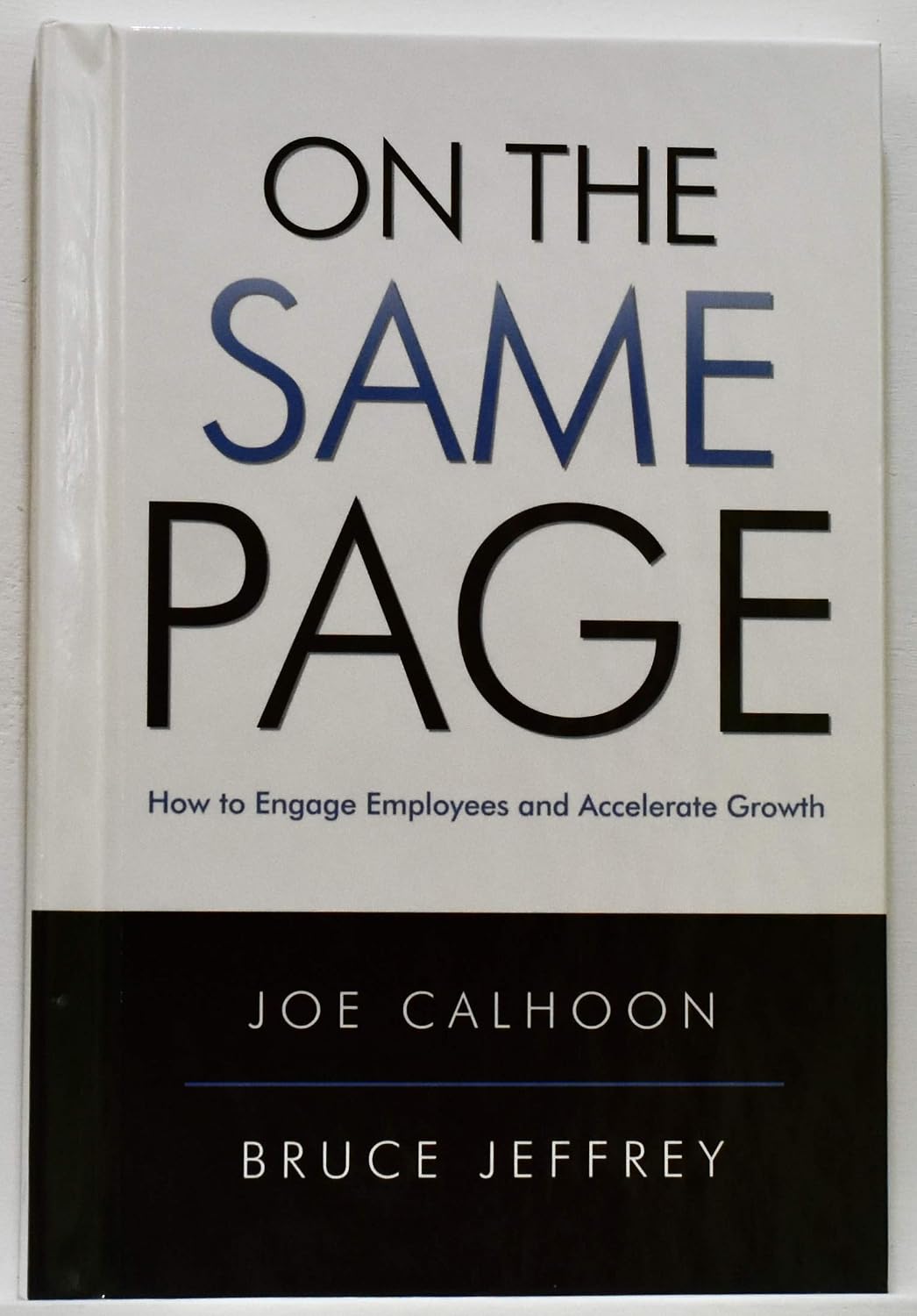 On the Same Page (How to Engage Employees and Accelerate Growth): Joe ...