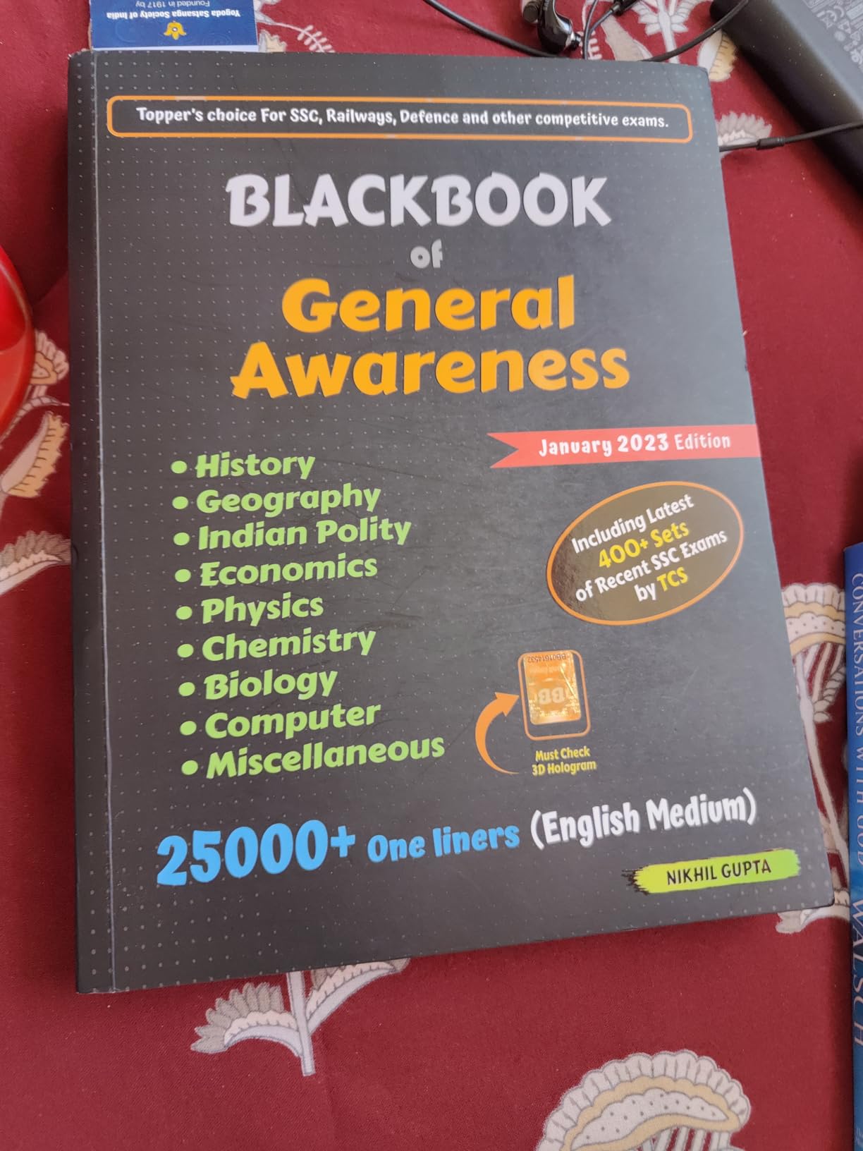 Buy BlackBook of General Awareness January 2023 by Nikhil Gupta Book ...