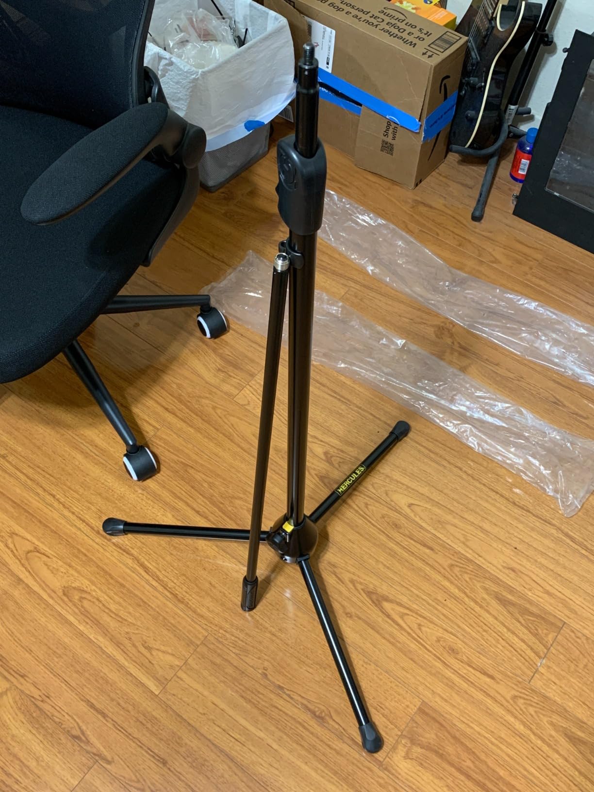 $16/mo - Finance Hercules MS532B EZ Clutch Tripod Microphone Stand with ...