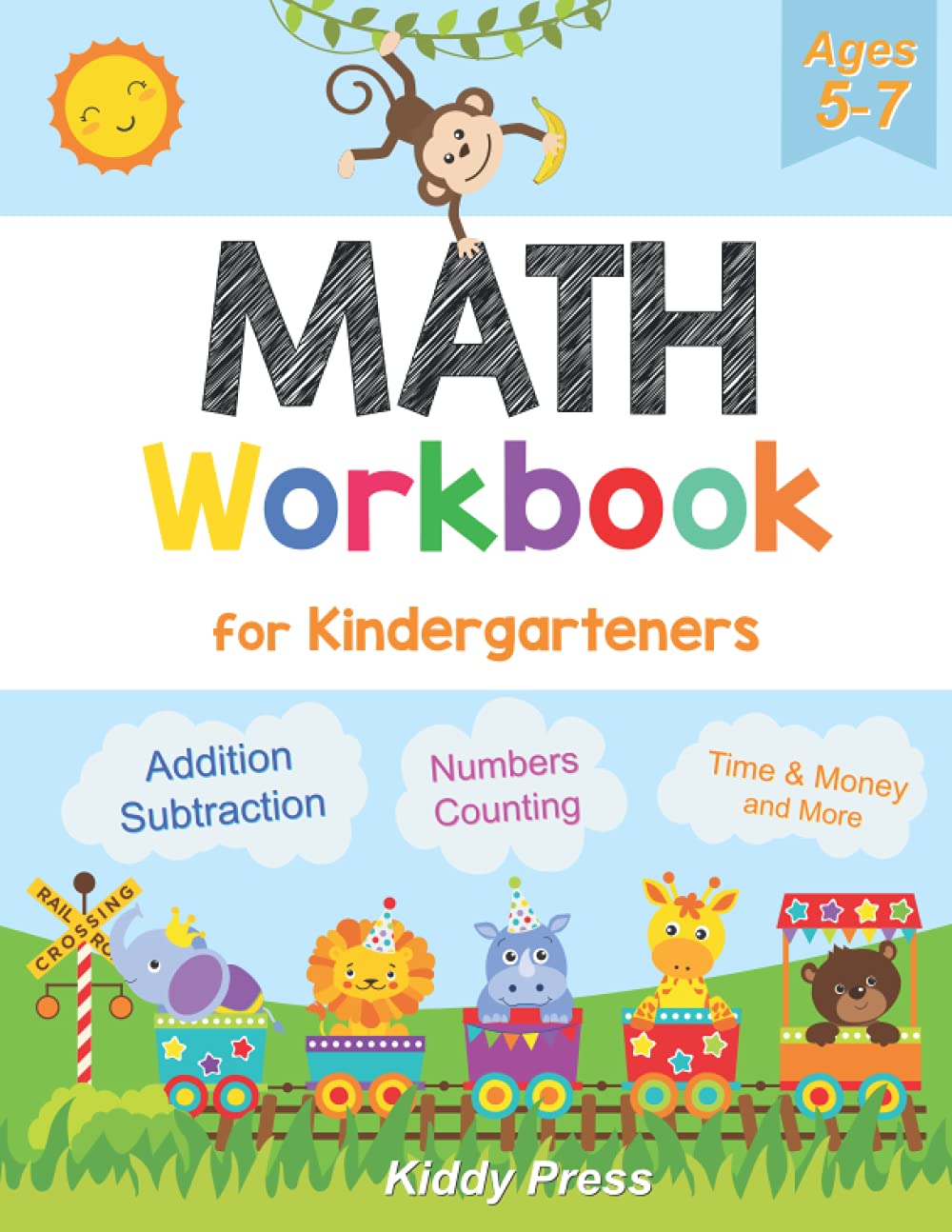 Buy Math Workbooks for Kindergarteners: Basic Math Facts for Kids in ...