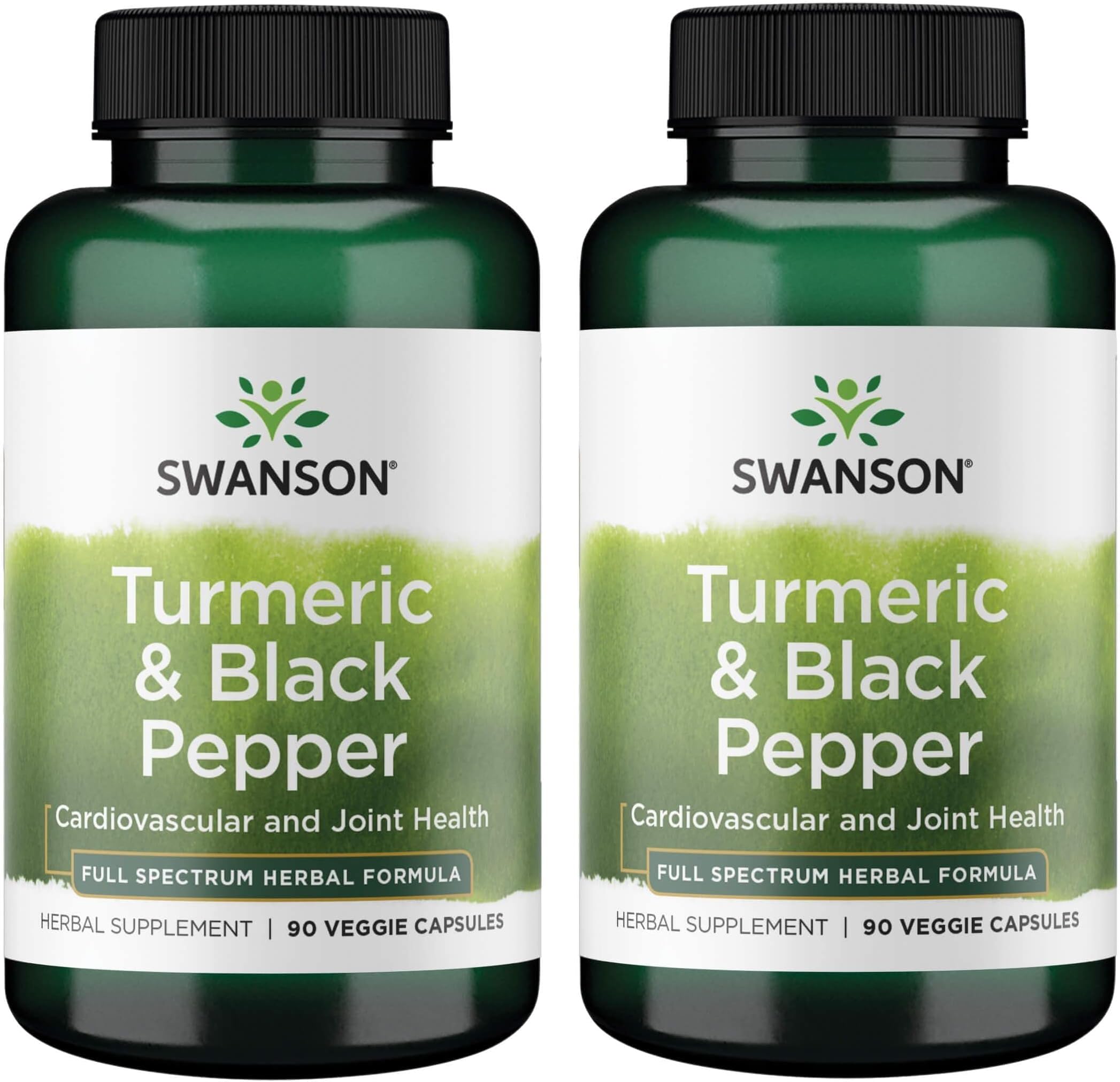 Amazon.com: Swanson Full Spectrum Ginger & Turmeric 60 Capsules 3 Pack ...