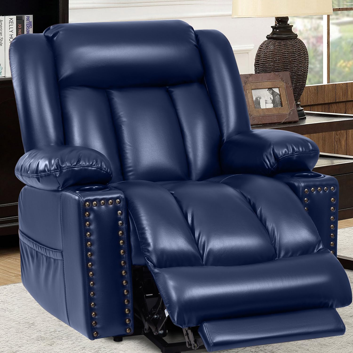 Amazon.com: Cfvyne Large Power Lift Chairs Recliners for Big and Tall ...
