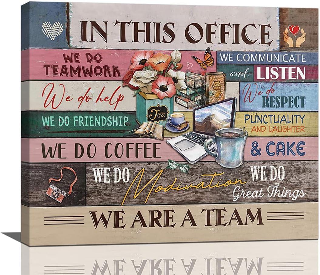Teamwork Poster The Office Amazon.com: Starotore Inspirational Wall