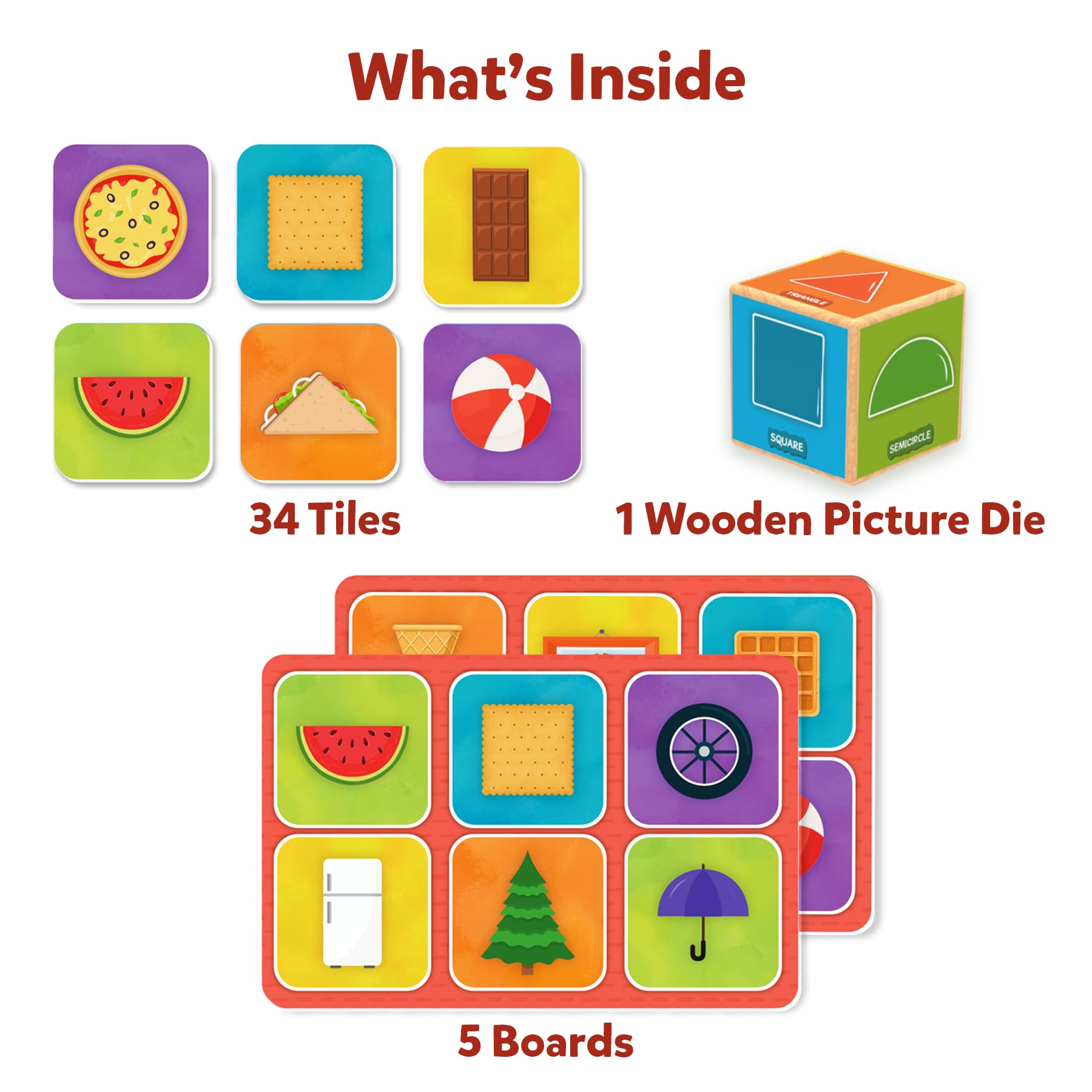 Snapklik.com : Memory Match - Shapes, Fun & Fast Matching Board Game ...
