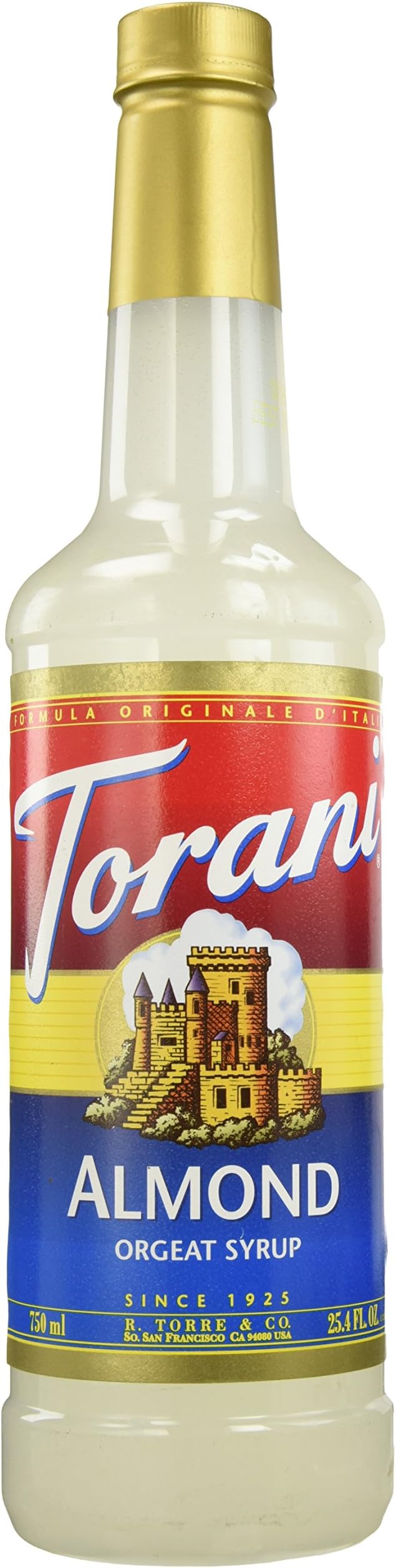 Amazon.com: Torani Syrup, Almond, 25.4 Ounce (Pack of 1) : Grocery ...
